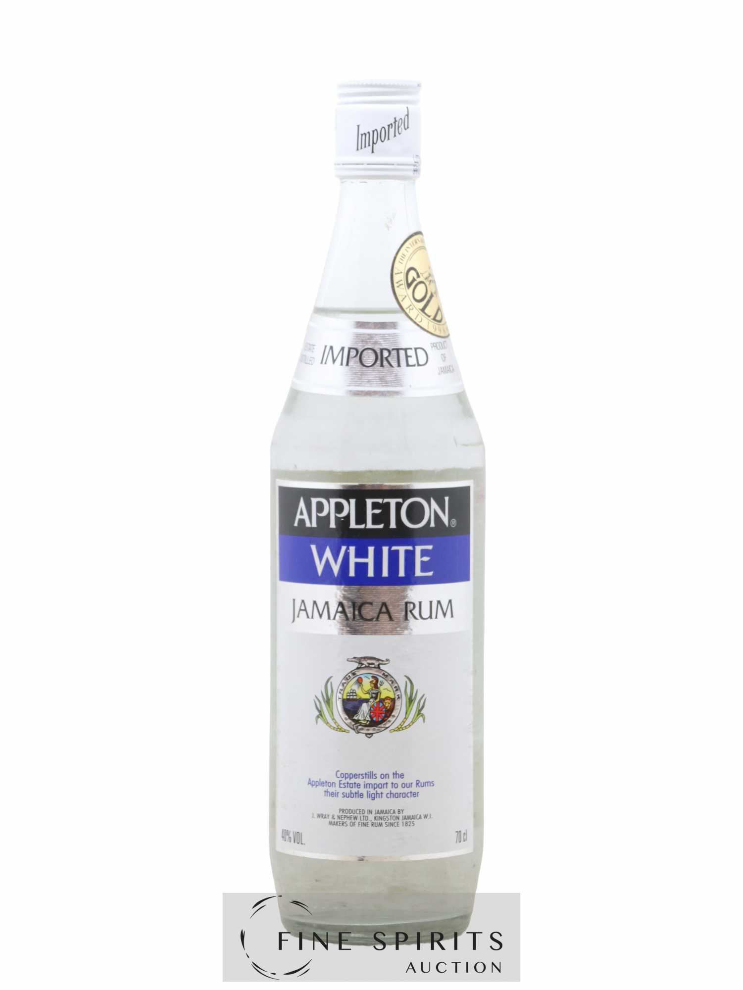 Acheter Appleton Estate Wray & Nephew White Imported (lot: 1043)