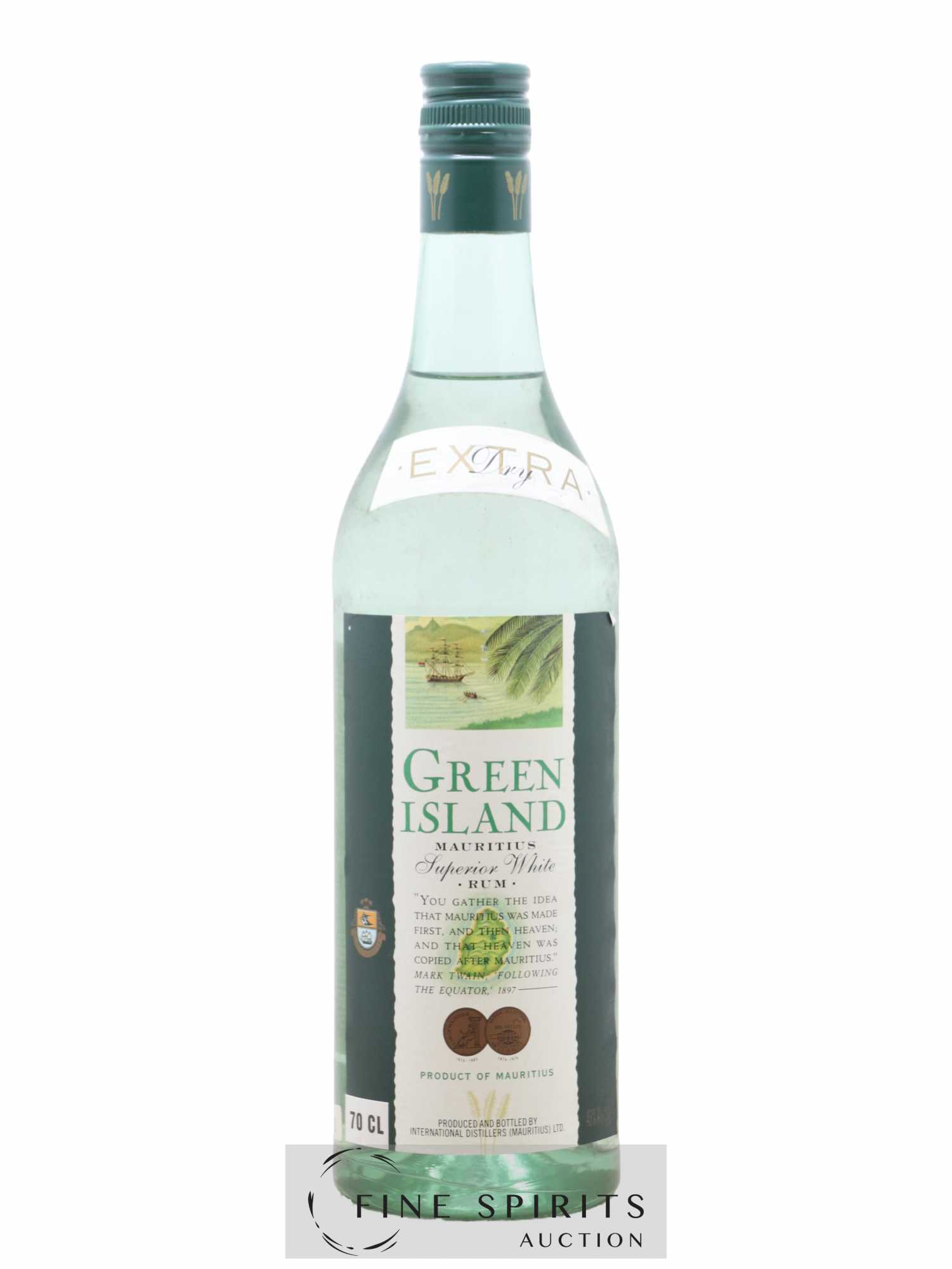 Acheter Green Island Of. Extra Dry Superior White (lot: 1054)
