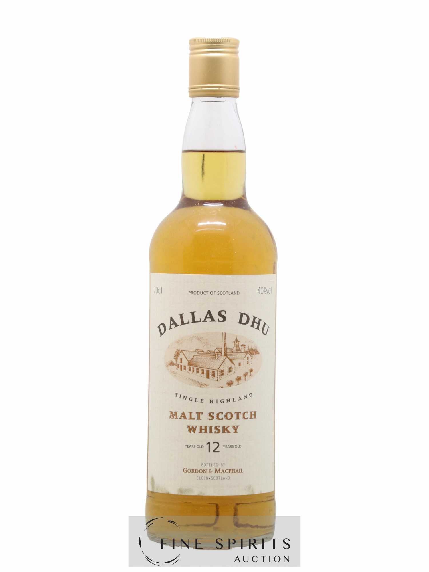 Acheter Dallas Dhu 12 years Gordon & MacPhail (lot: 853)