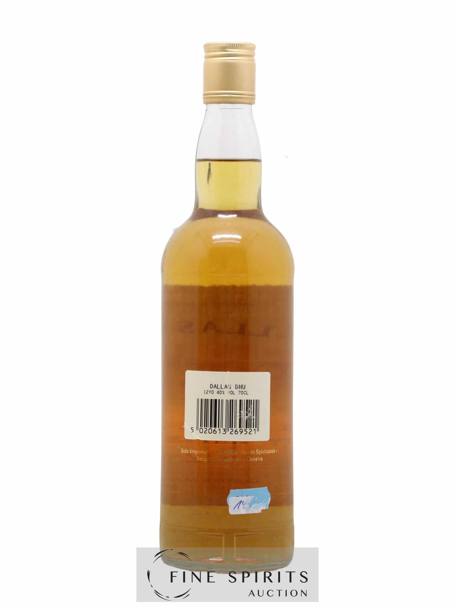 Acheter Dallas Dhu 12 years Gordon & MacPhail (lot: 853)