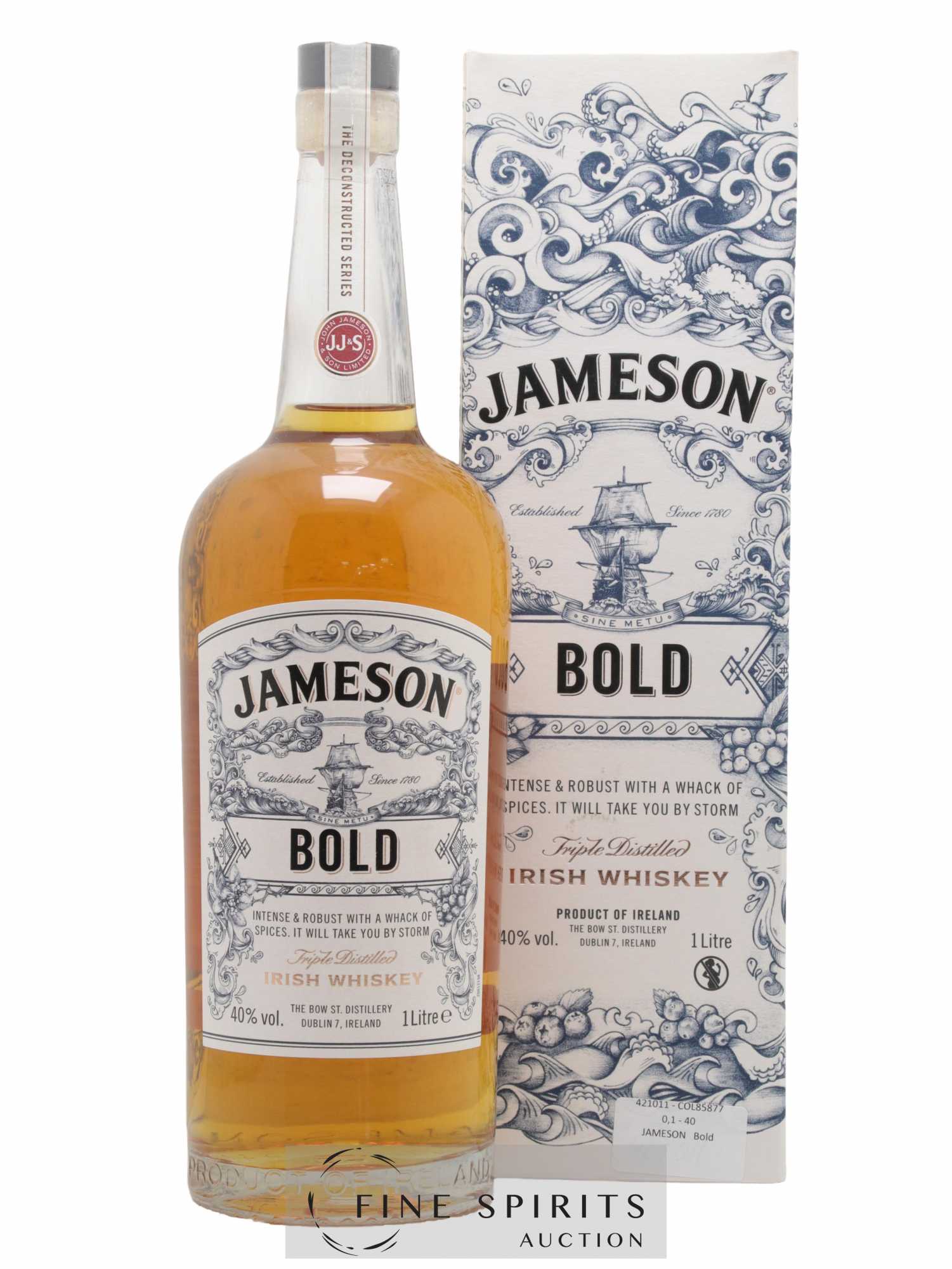 Acheter Jameson Of. Bold Triple Distilled The Deconstructed Series (lot ...