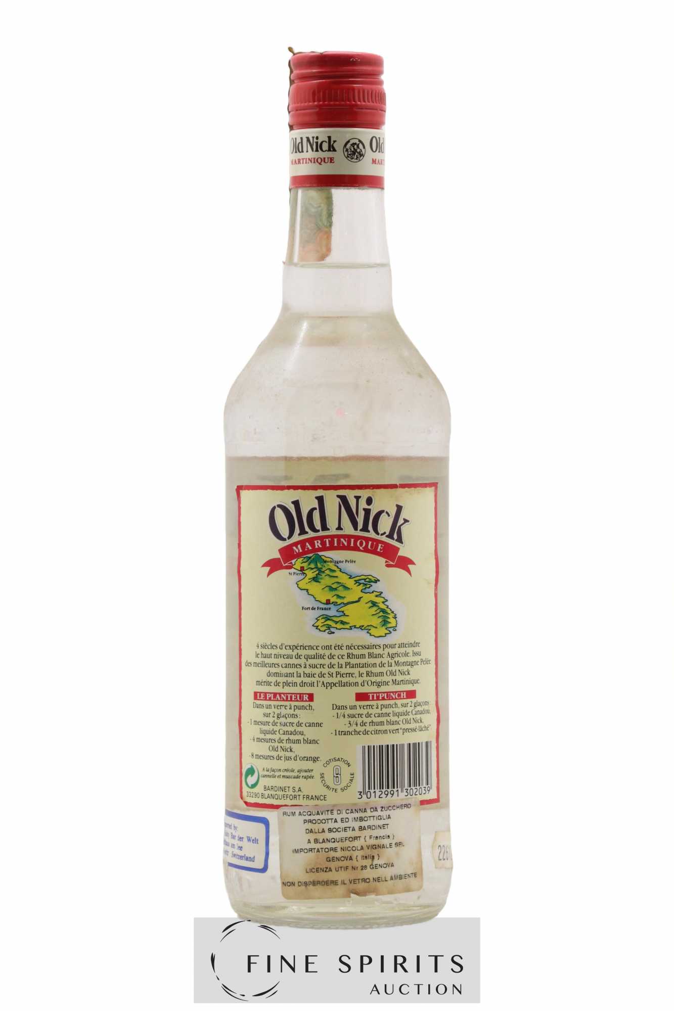 Acheter Rhum OLD NICK (lot: 1241)