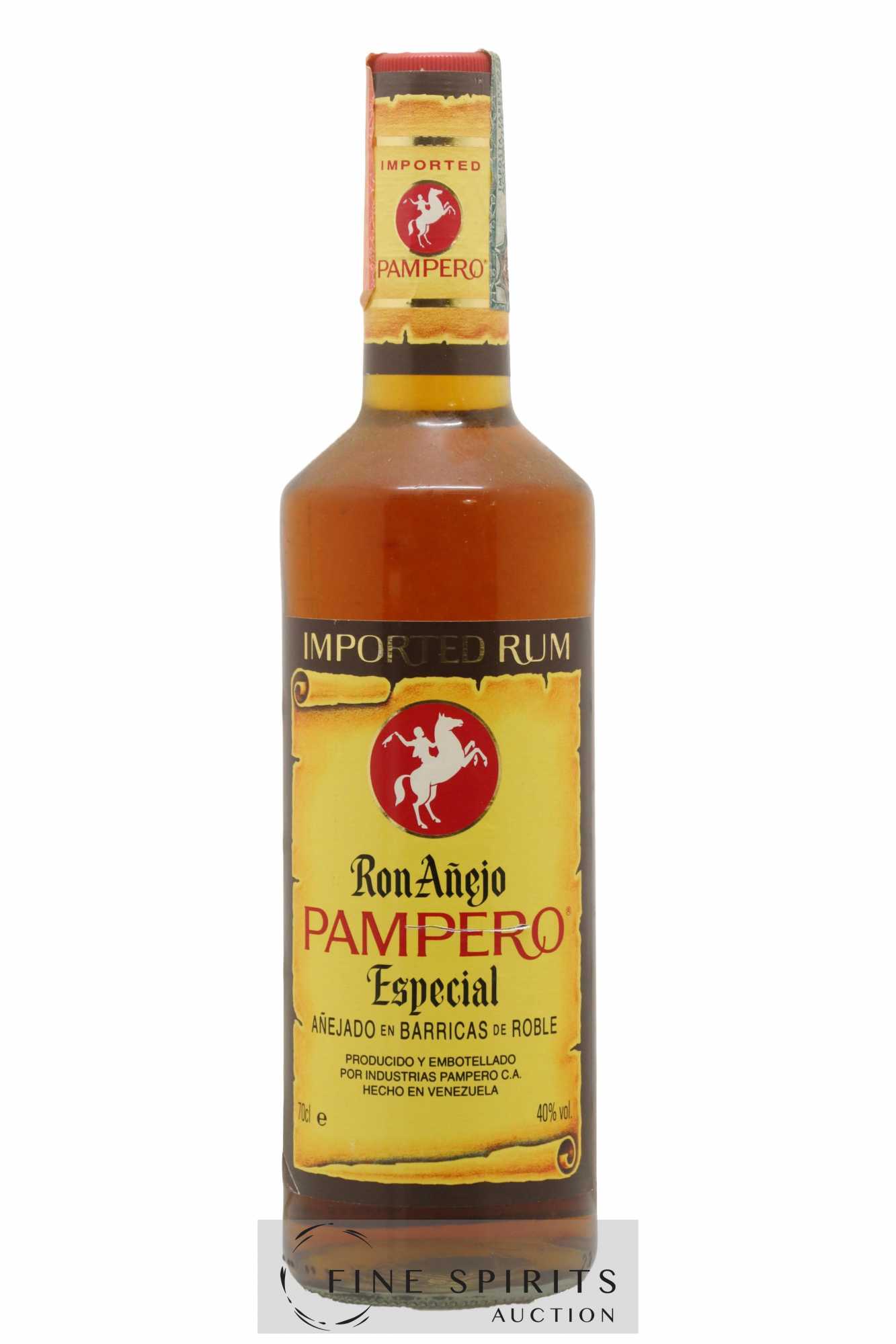 Acheter Rhum PAMPERO Especial Barricas de Roble (lot: 2231)