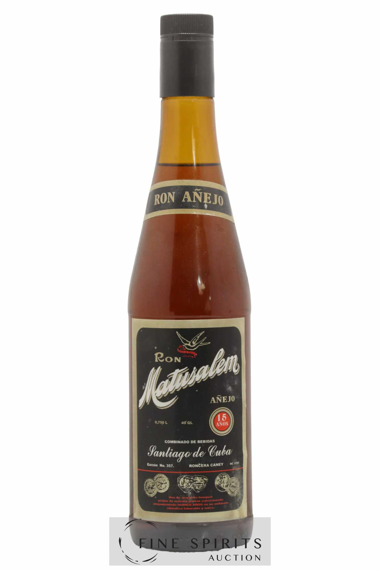 Acheter Rhum MATUSALEM 15 ans Anejo (lot: 2037)