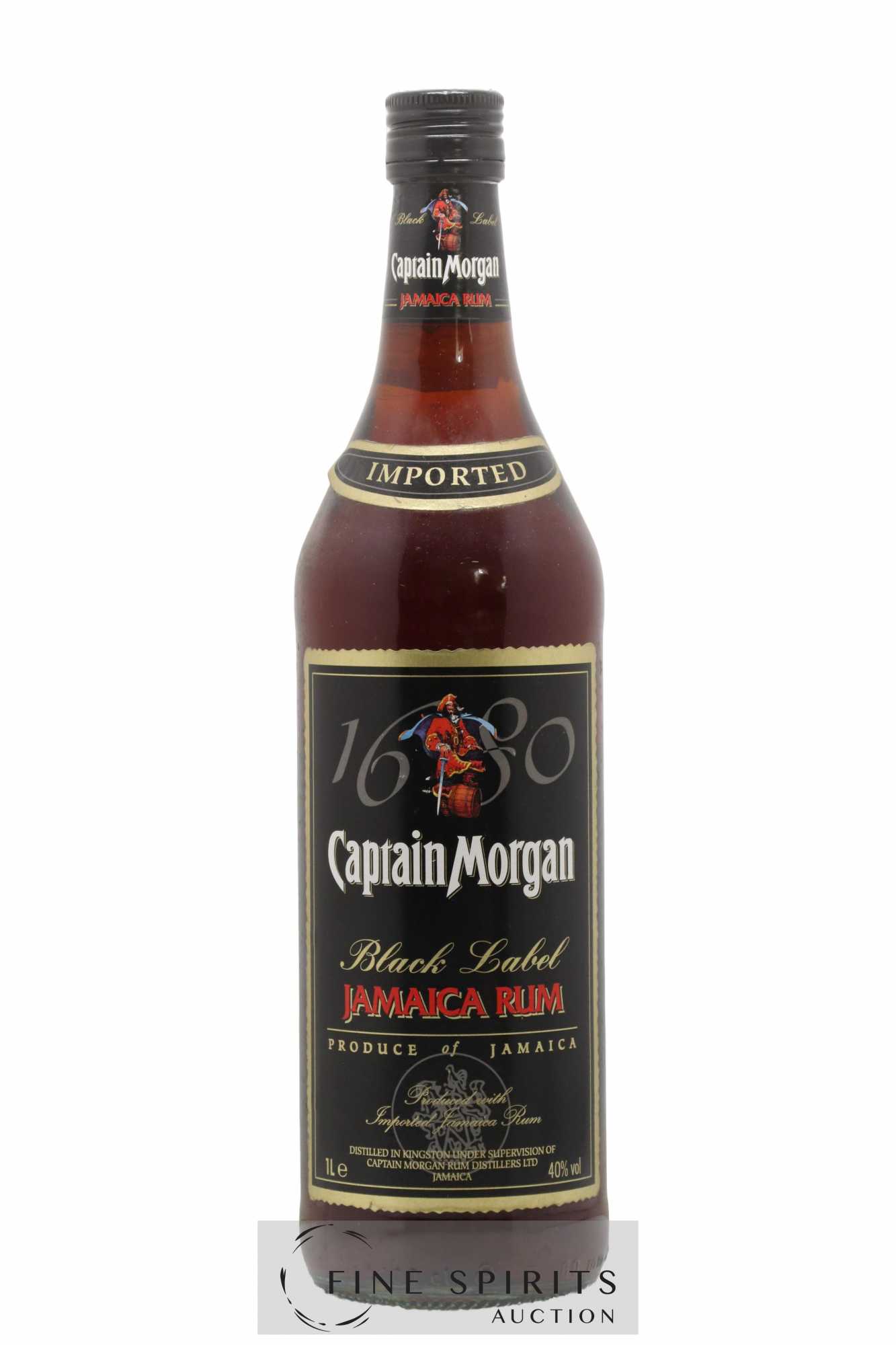 Acheter Rhum CAPTAIN MORGAN Black Label (lot: 2045)