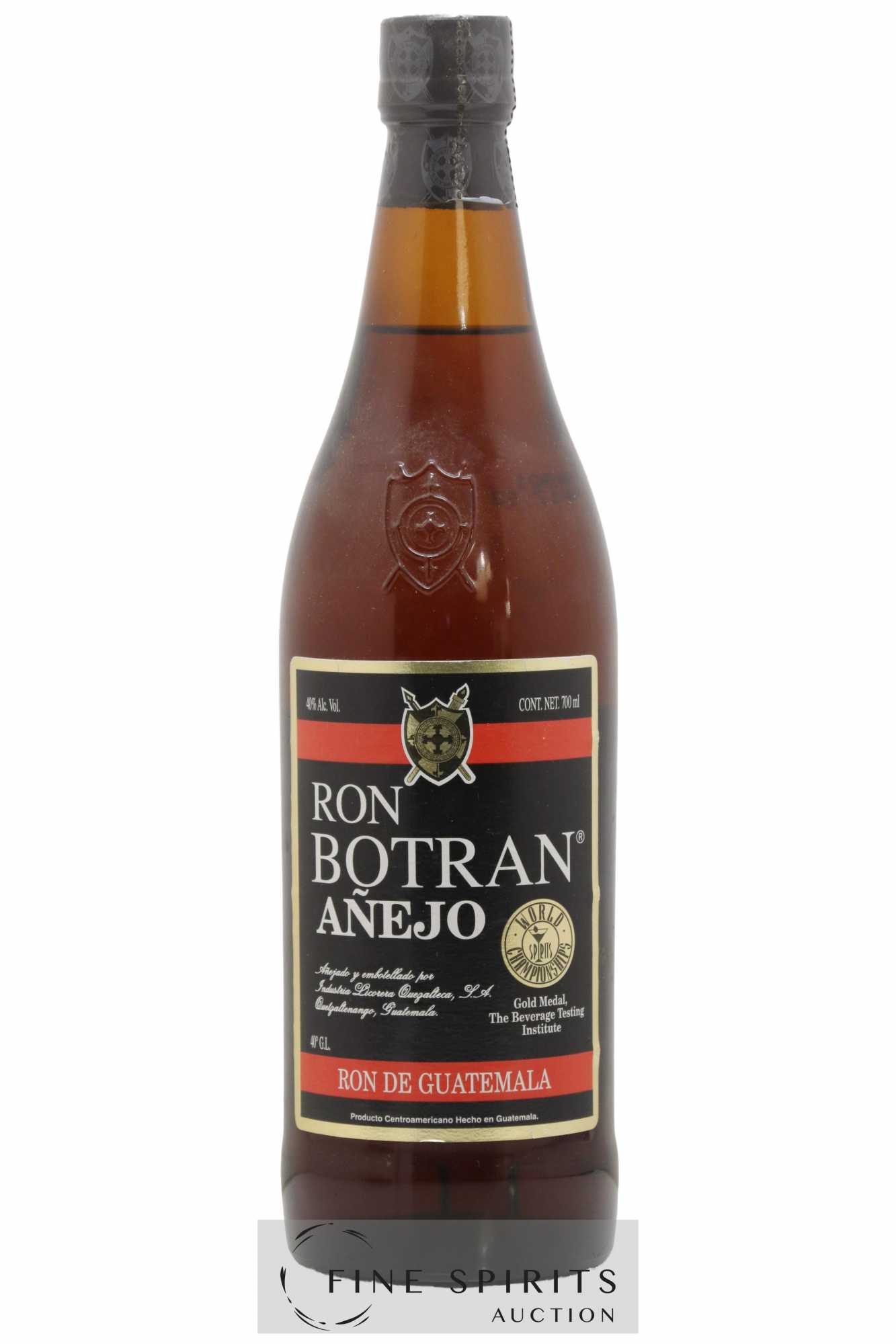 Acheter Rhum BOTRAN Añejo Licorera Quezalteca (lot: 2454)