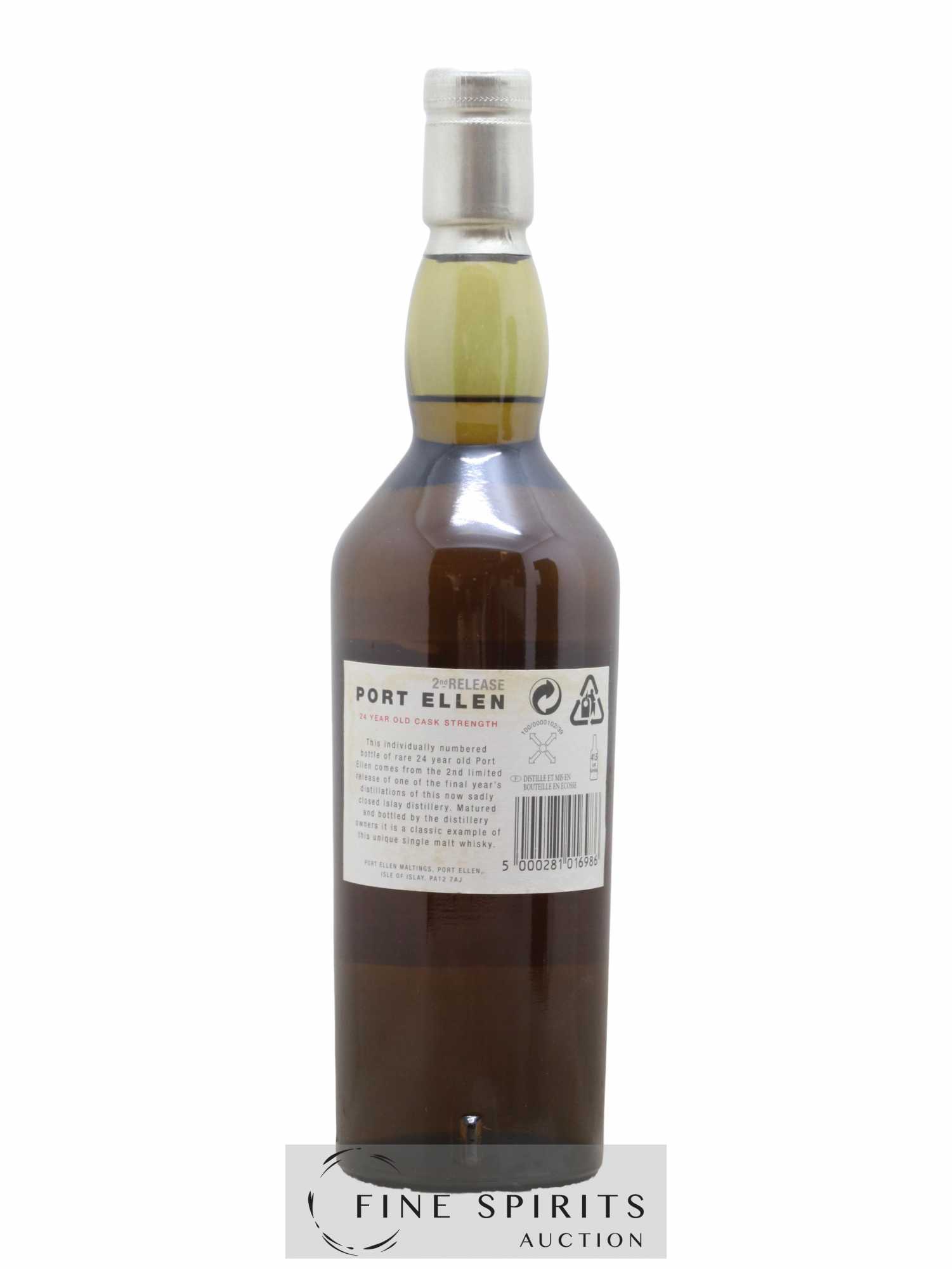 Acheter Port Ellen 24 years 1978 Of. 2nd Release Natural Cask Strength ...