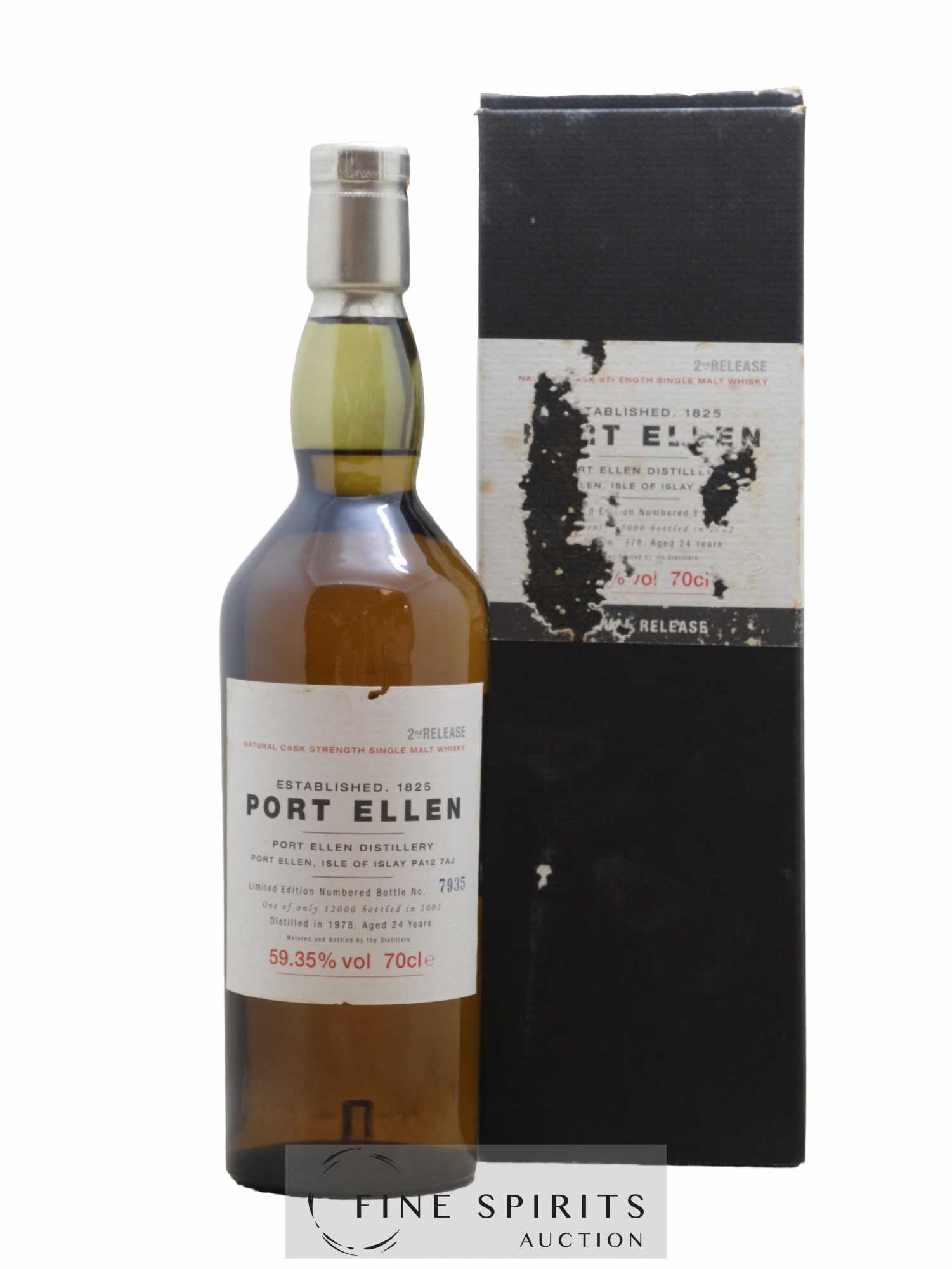 Buy Port Ellen 24 years 1978 Of. 2nd Release Natural Cask Strength ...