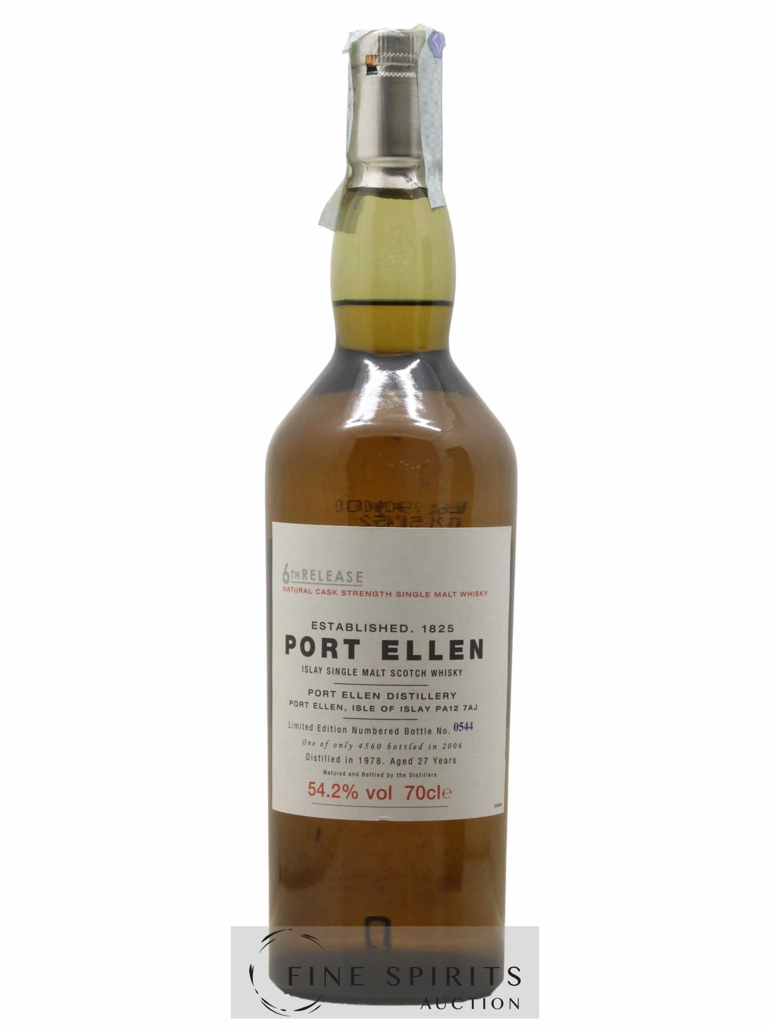 Acheter Port Ellen 27 years 1978 Of. 6th Release Natural Cask Strength ...