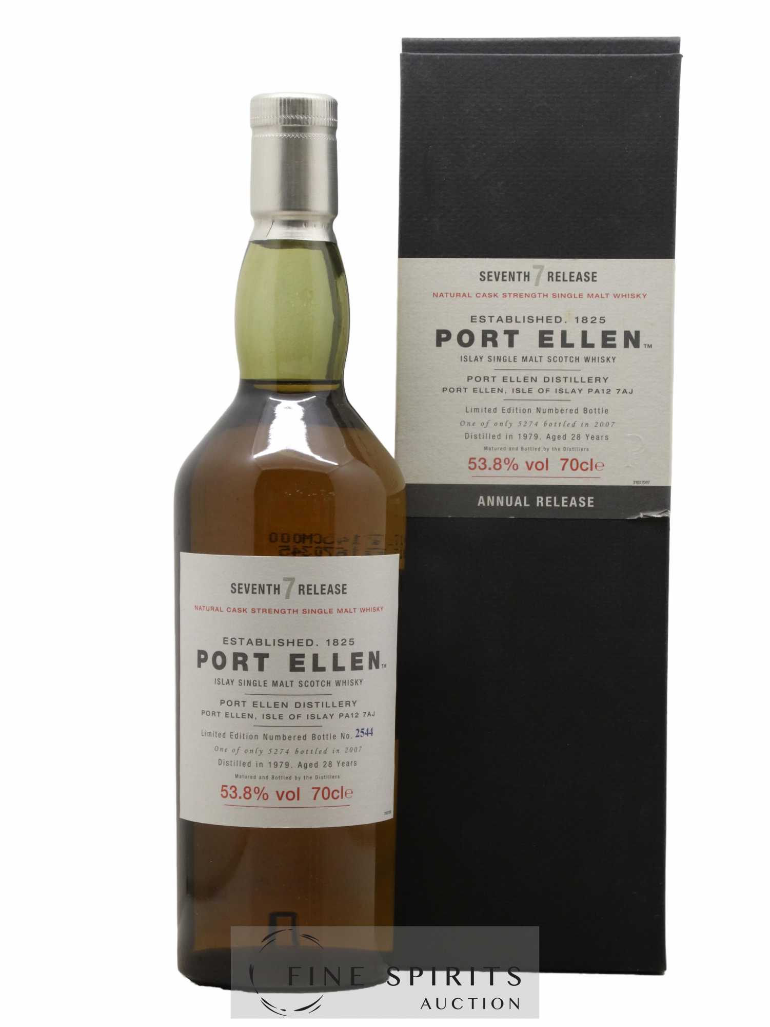 Acheter Port Ellen 28 years 1979 Of. 7th Release Natural Cask Strength ...