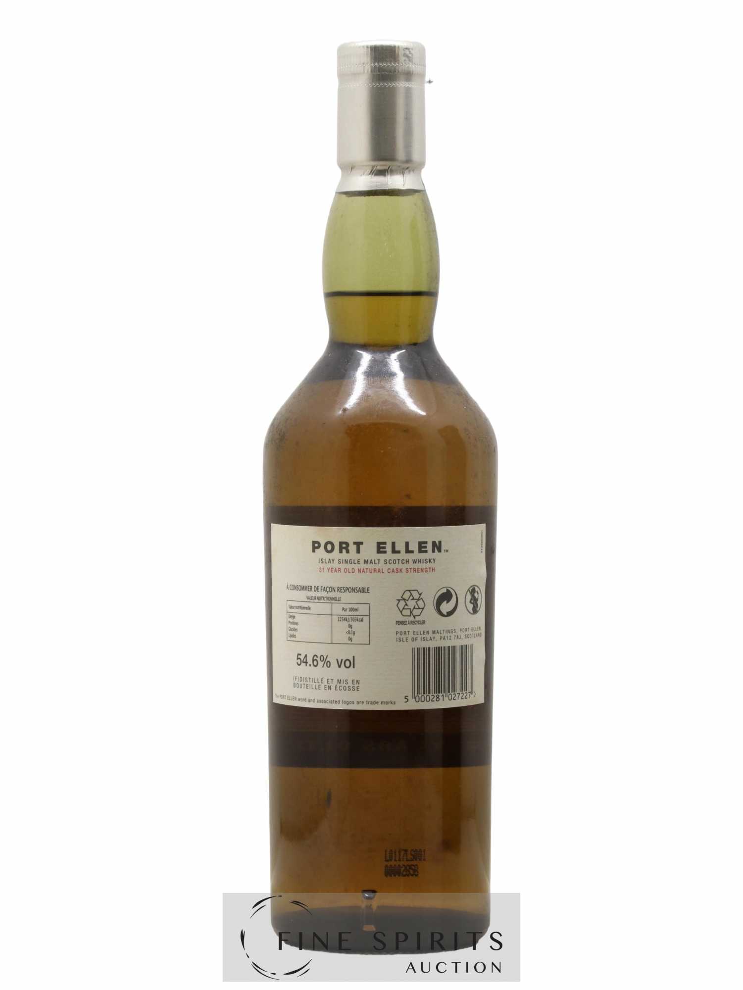 Acheter Port Ellen 31 years 1978 Of. 10th Release Natural Cask Strength ...