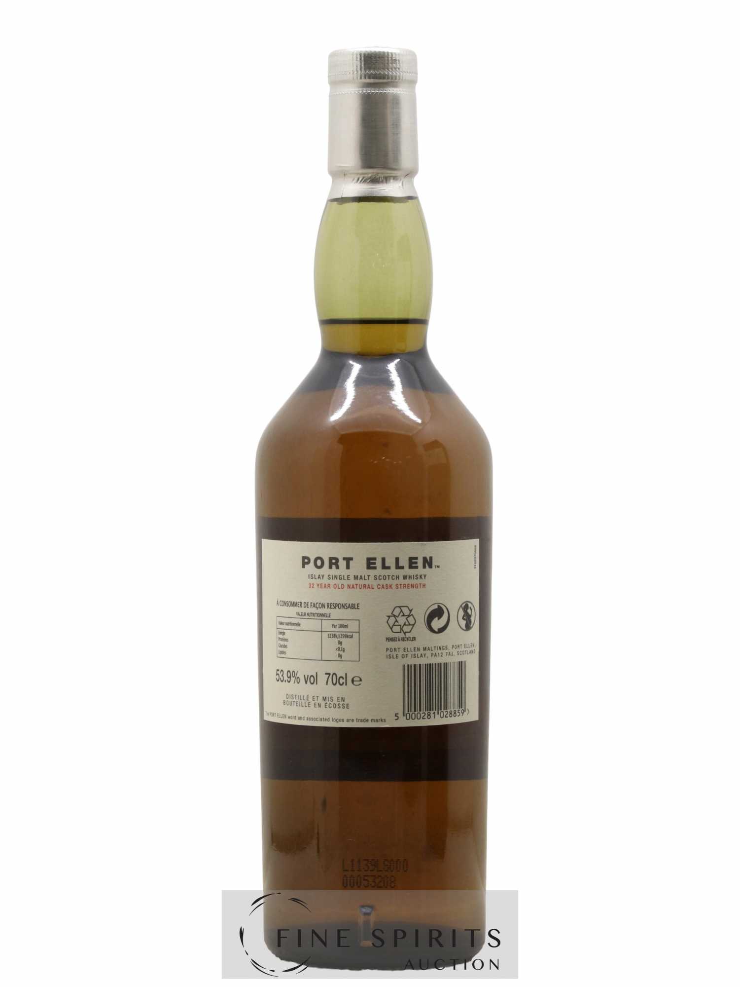 Acheter Port Ellen 32 years 1979 Of. 11th Release Natural Cask Strength ...