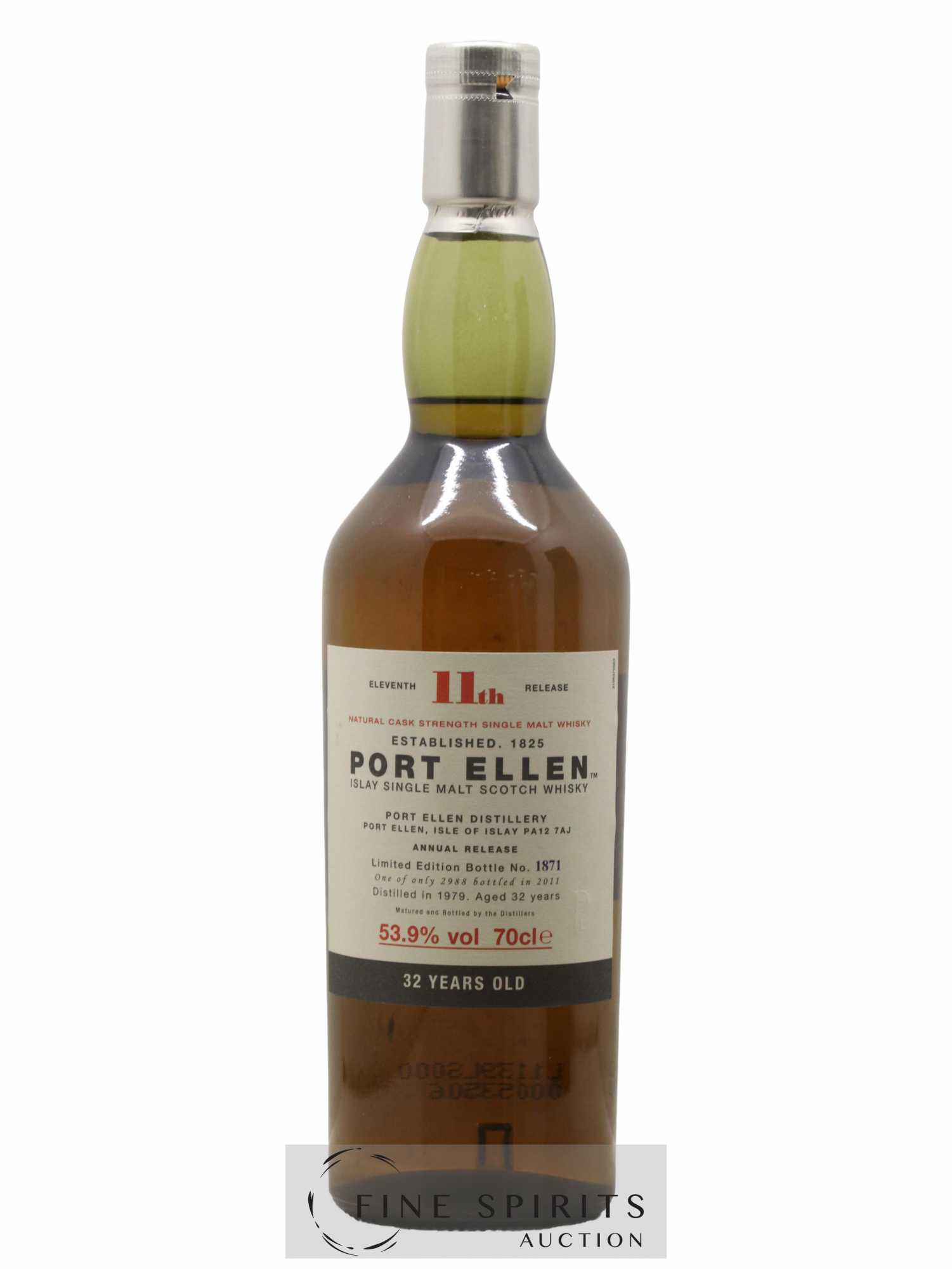 Acheter Port Ellen 32 years 1979 Of. 11th Release Natural Cask Strength ...