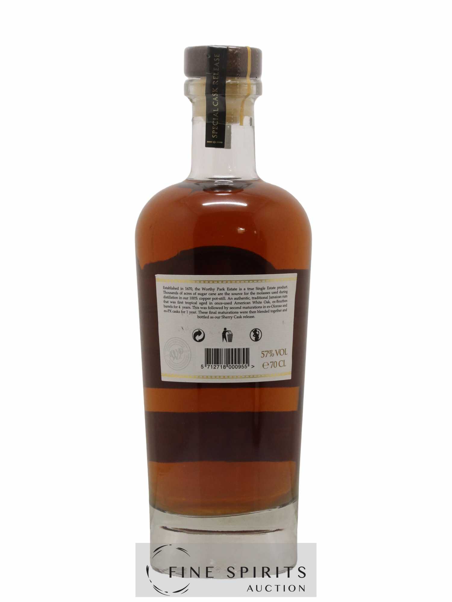 Acheter Worthy Park 2013 Of. Special Cask Release One of 1148 Cask ...