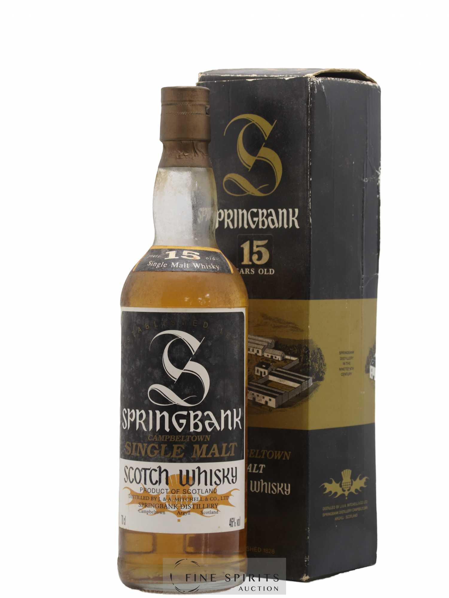 Acheter Springbank 15 years Of. Parchment Label (lot: 614)