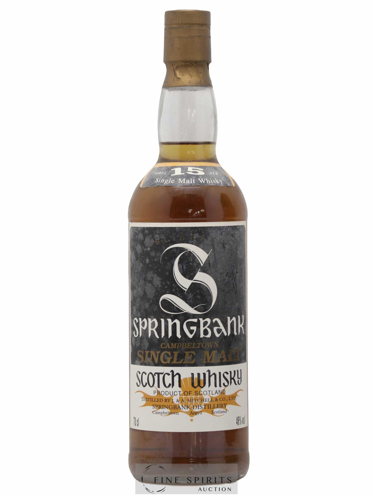 Acheter Springbank 15 years Of. Black Label (lot: 626)