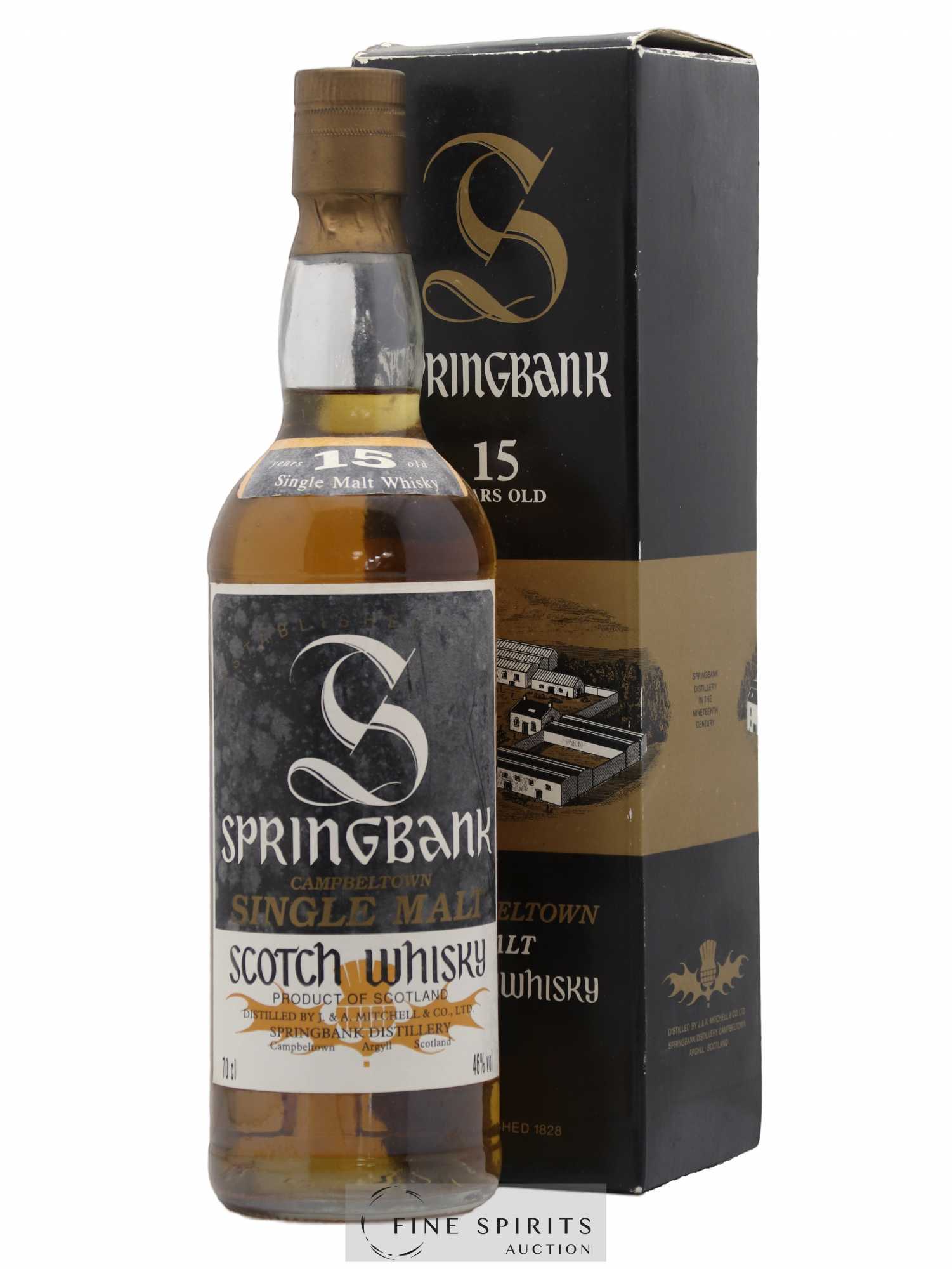 Acheter Springbank 15 years Of. Black Label (lot: 626)