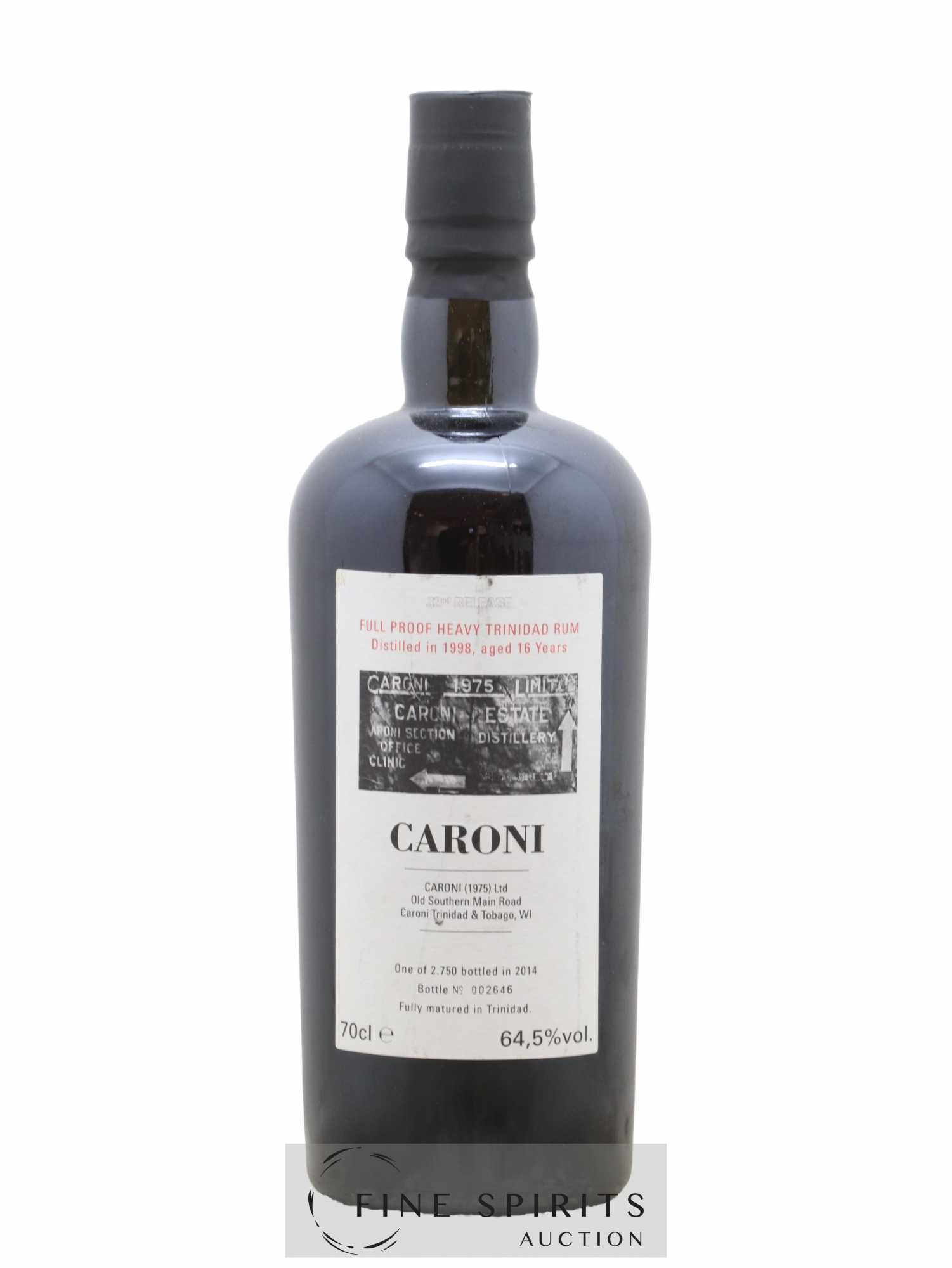 Acheter Caroni 16 years 1998 Velier Full Proof 32nd Release - One of ...