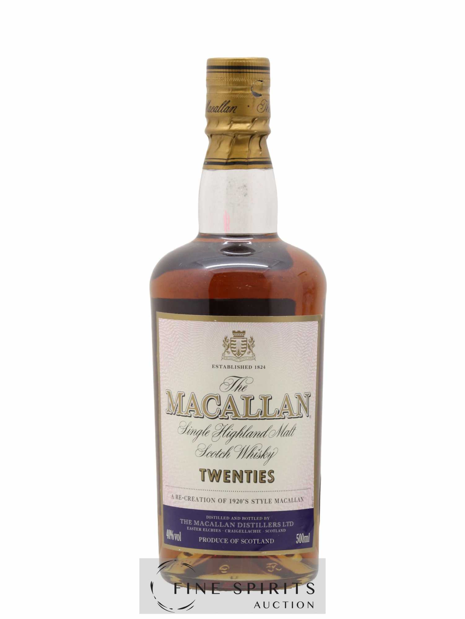 Acheter Macallan (The) Of. Twenties (lot: 630)