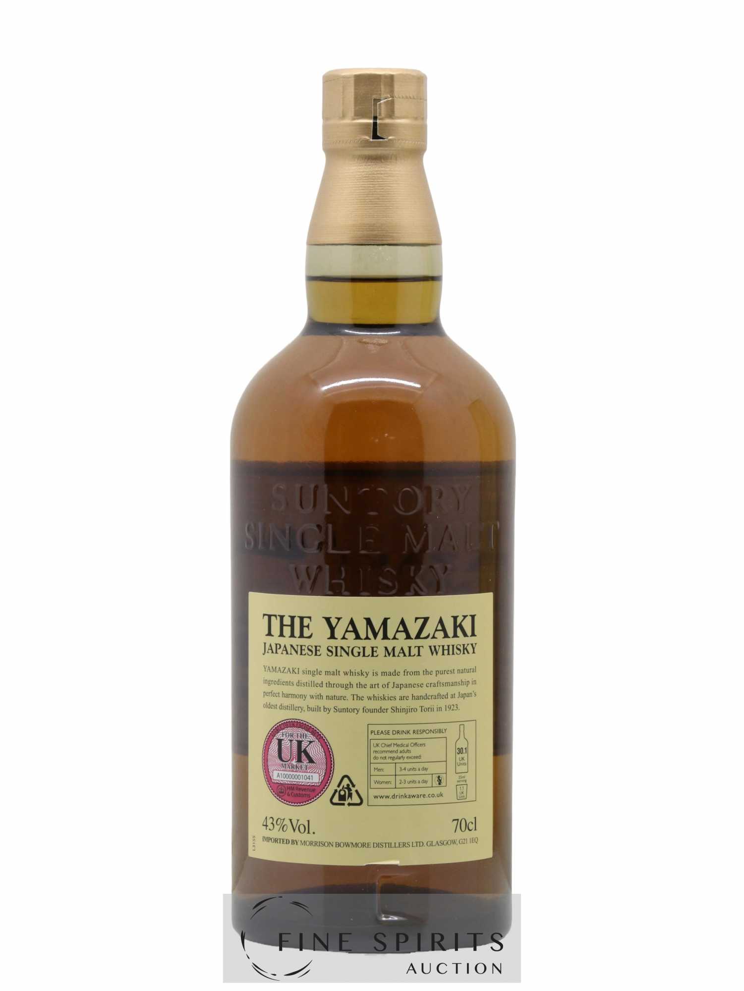 Acheter Yamazaki 12 years Of. (lot: 704)