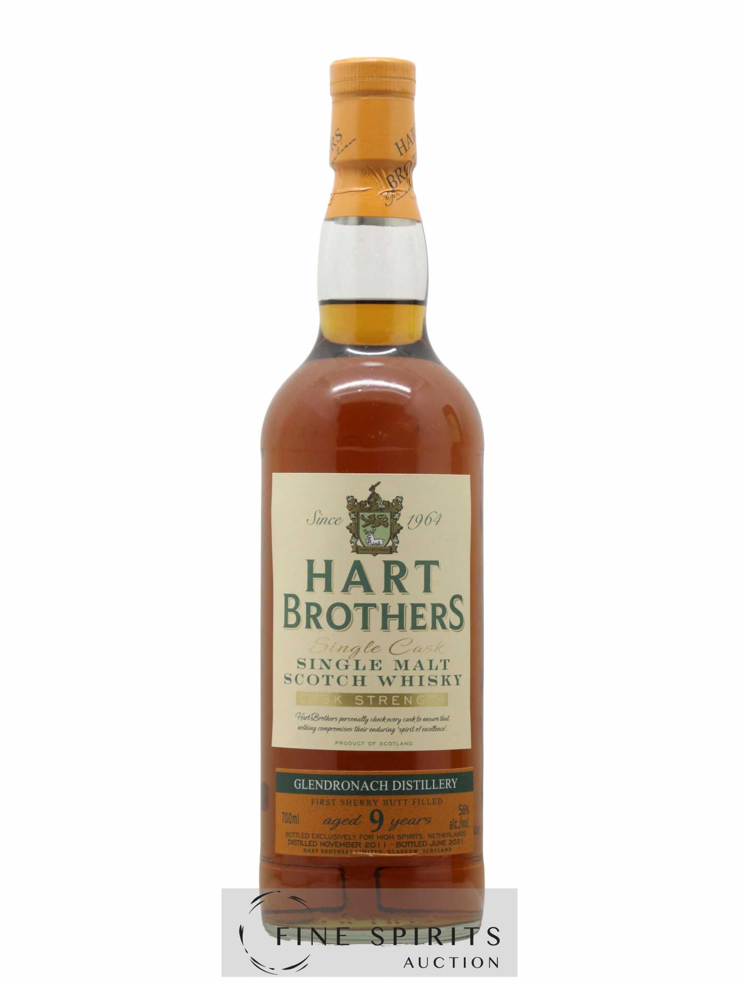 Buy The Glendronach 9 years 2011 Hart Brothers Cask Strength bottled ...