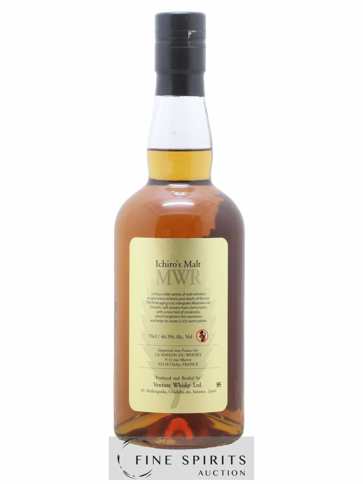 Buy Ichiro's Malt Of. MWR Mizunara Wood Reserve (46,5°) (lot: 2202)