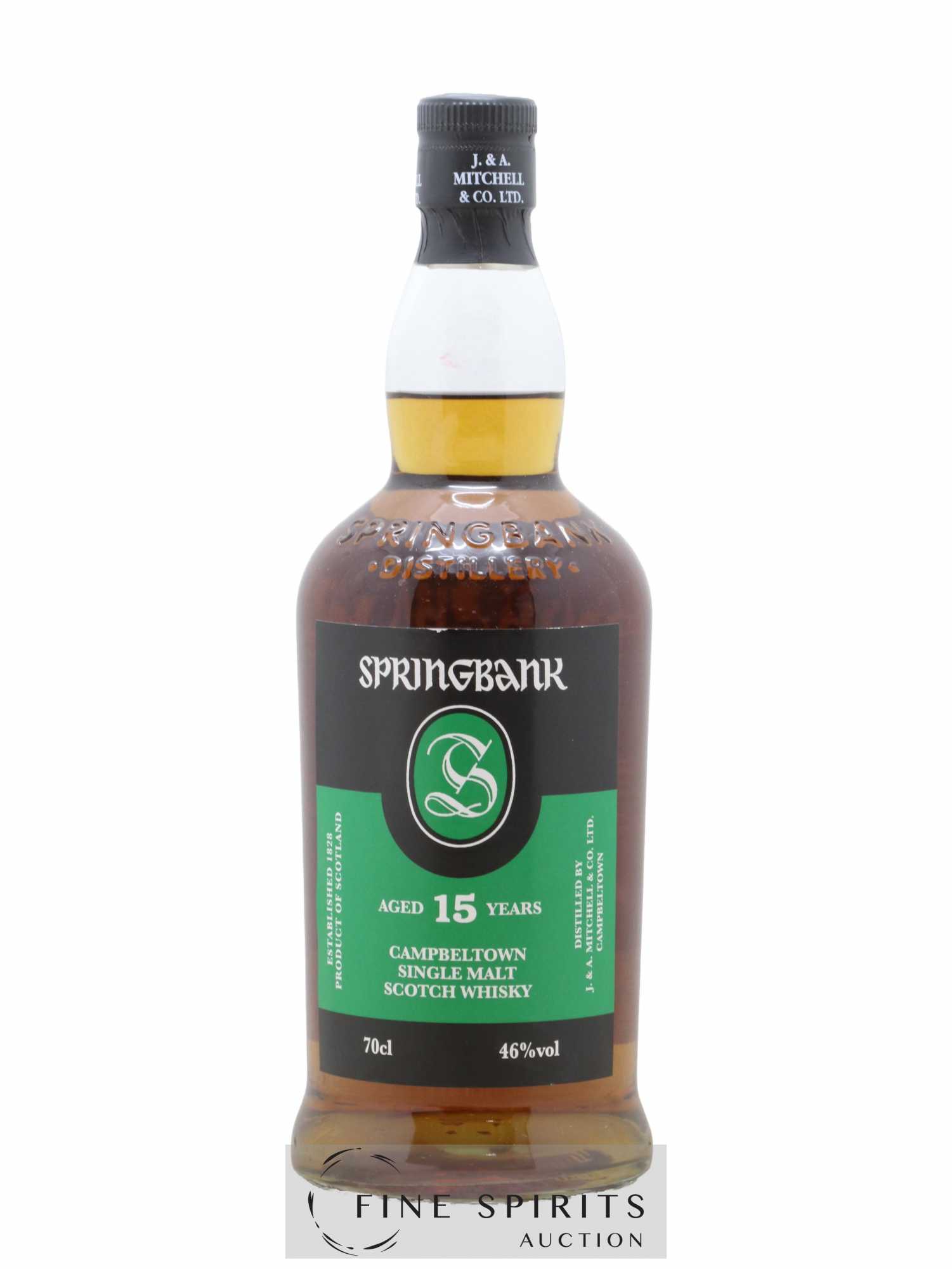 Acheter Springbank 15 years Of. Green Label (lot: 1411)