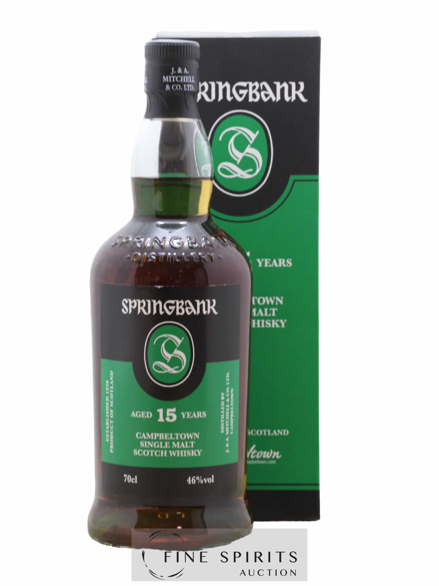 Acheter Springbank 15 years Of. Green Label (lot: 1411)