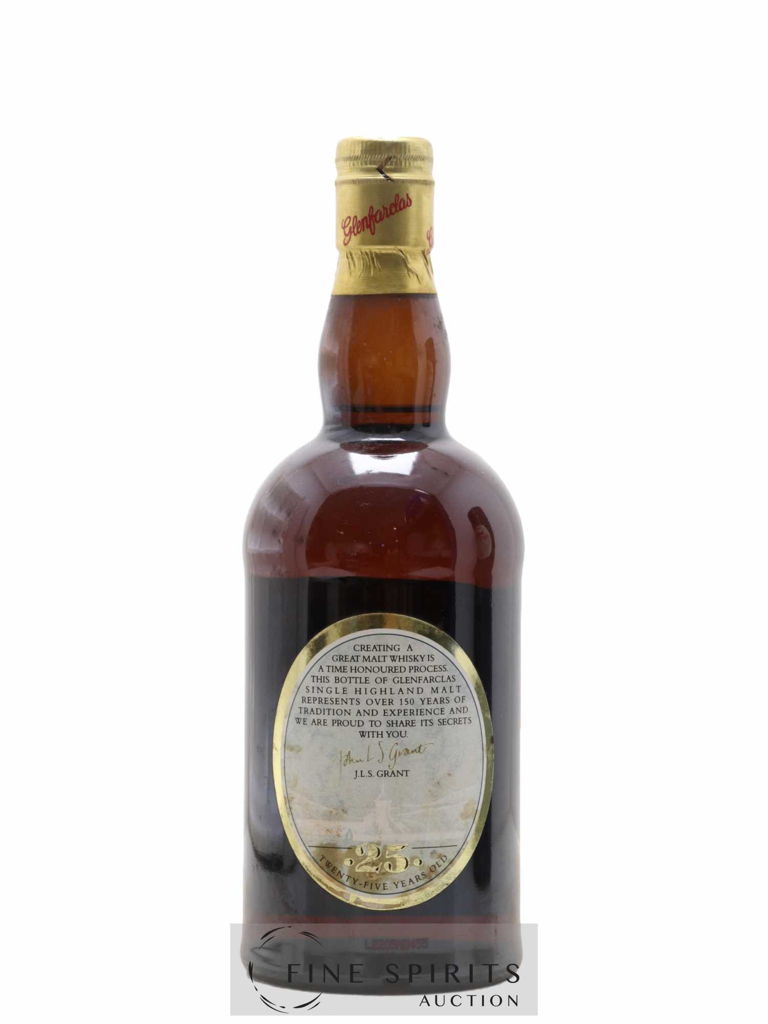 Acheter Glenfarclas 25 years Of. Mahler-Besse Import (lot: 1668)