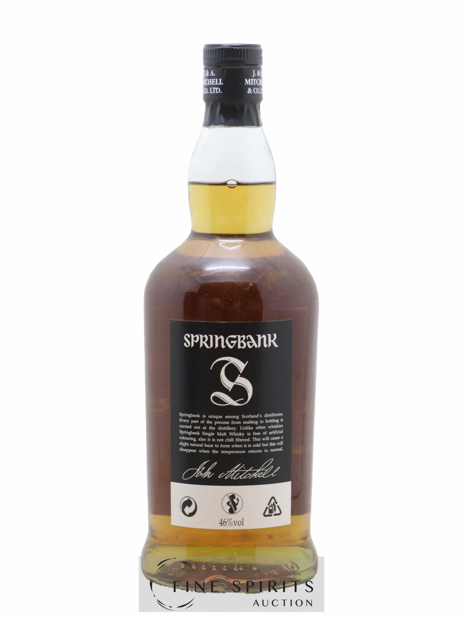 Buy Springbank 15 years Of. (lot: 543)