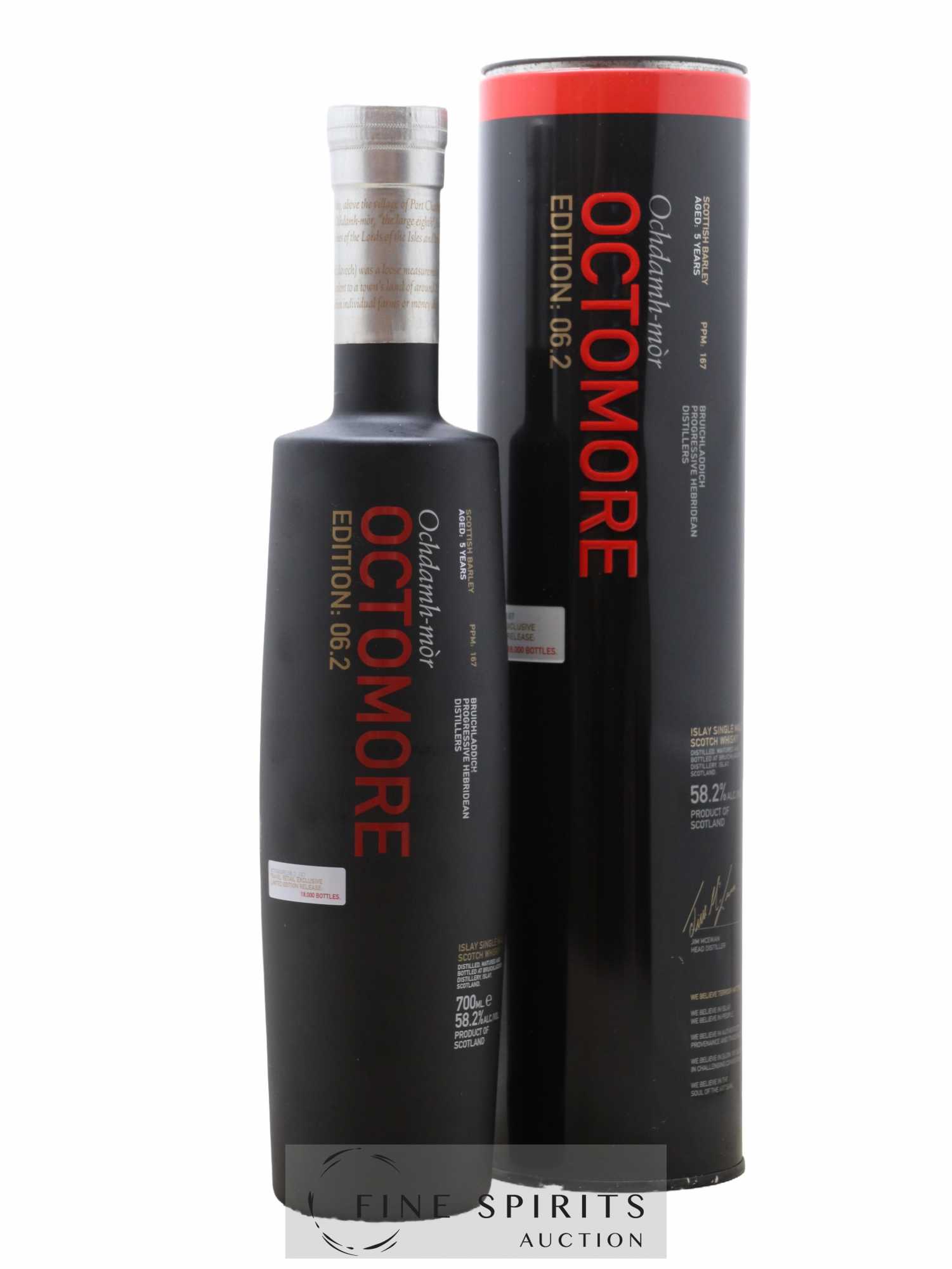 Acheter Octomore 5 years Of. Edition 06.2 Scottish Barley - One of ...