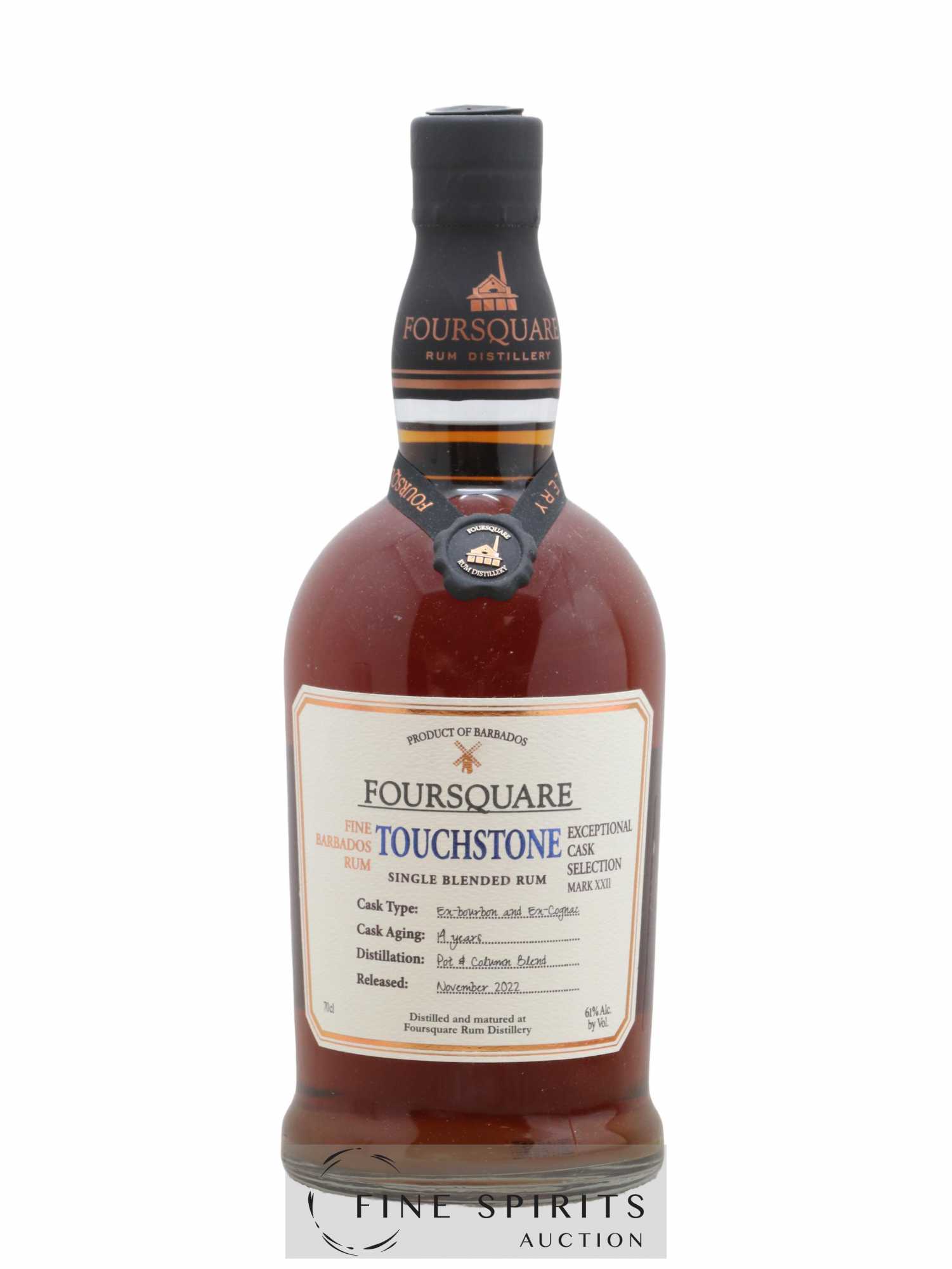 Acheter Foursquare 14 years Of. Touchstone Mark XXII - bottled 2022 Exceptional Cask Selection ...