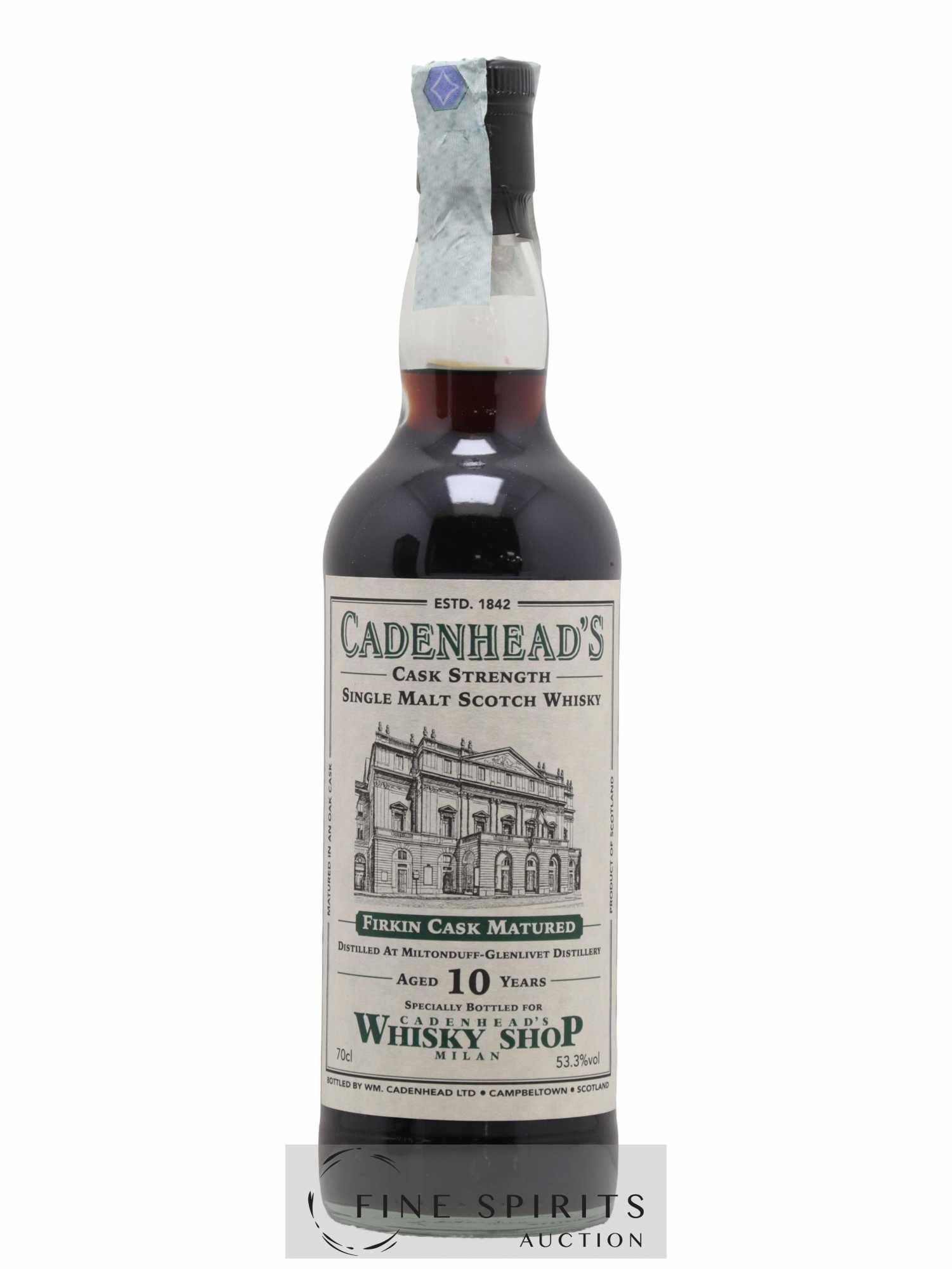 Buy Miltonduff 10 years Cadenhead's Firkin Cask Matured Whisky Shop ...