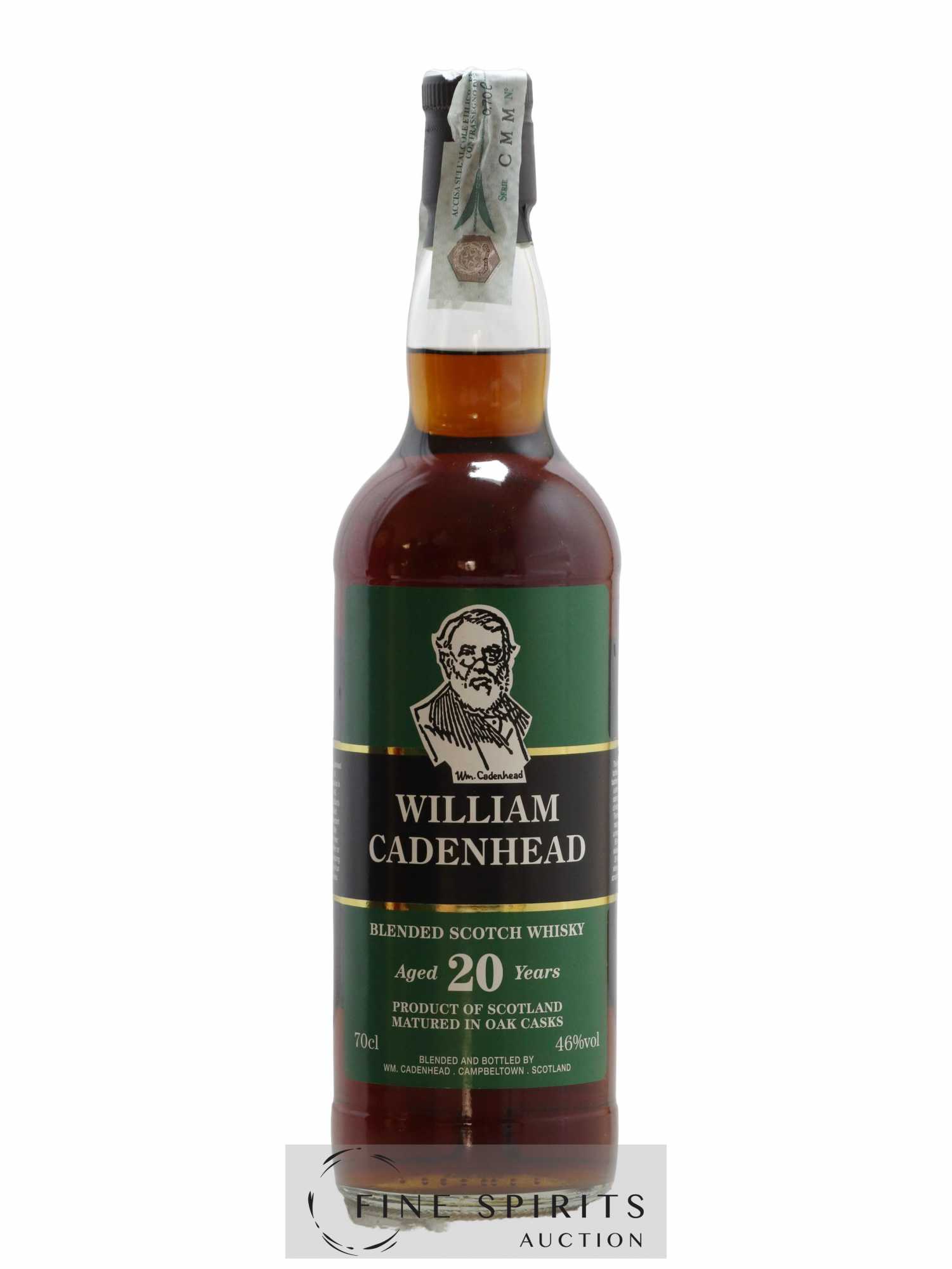 Acheter William Cadenhead 20 years Of. Oak Casks Matured (lot: 123)
