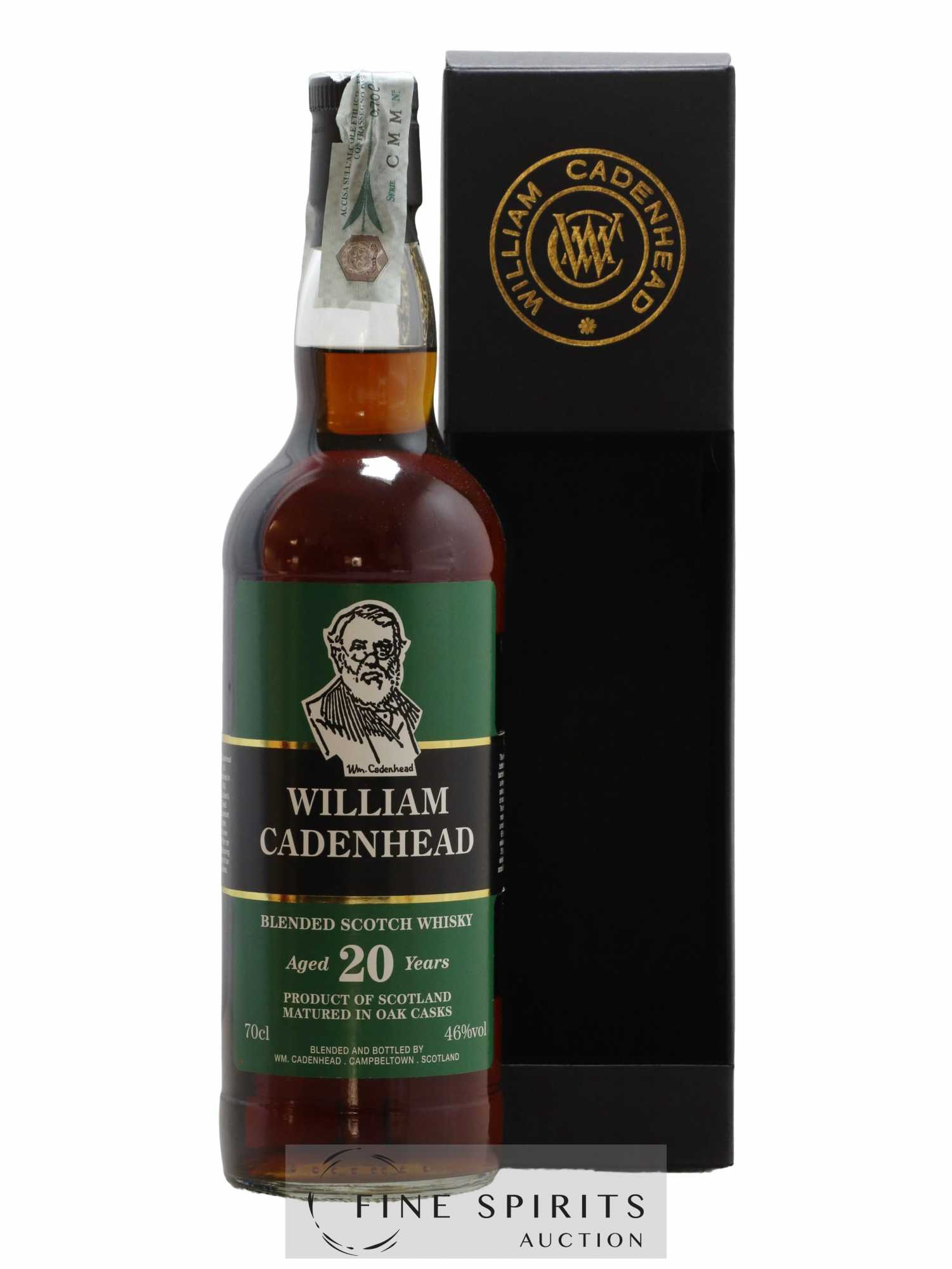 Acheter William Cadenhead 20 years Of. Oak Casks Matured (lot: 123)