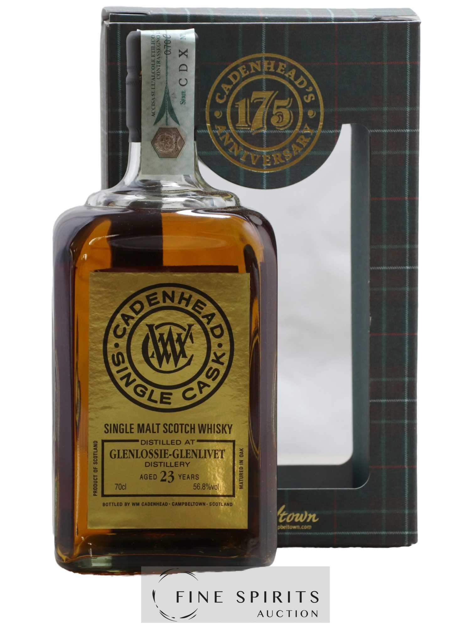 Buy Glenlossie 23 years 1993 Cadenhead's Bourbon Hogshead - One of 216 ...