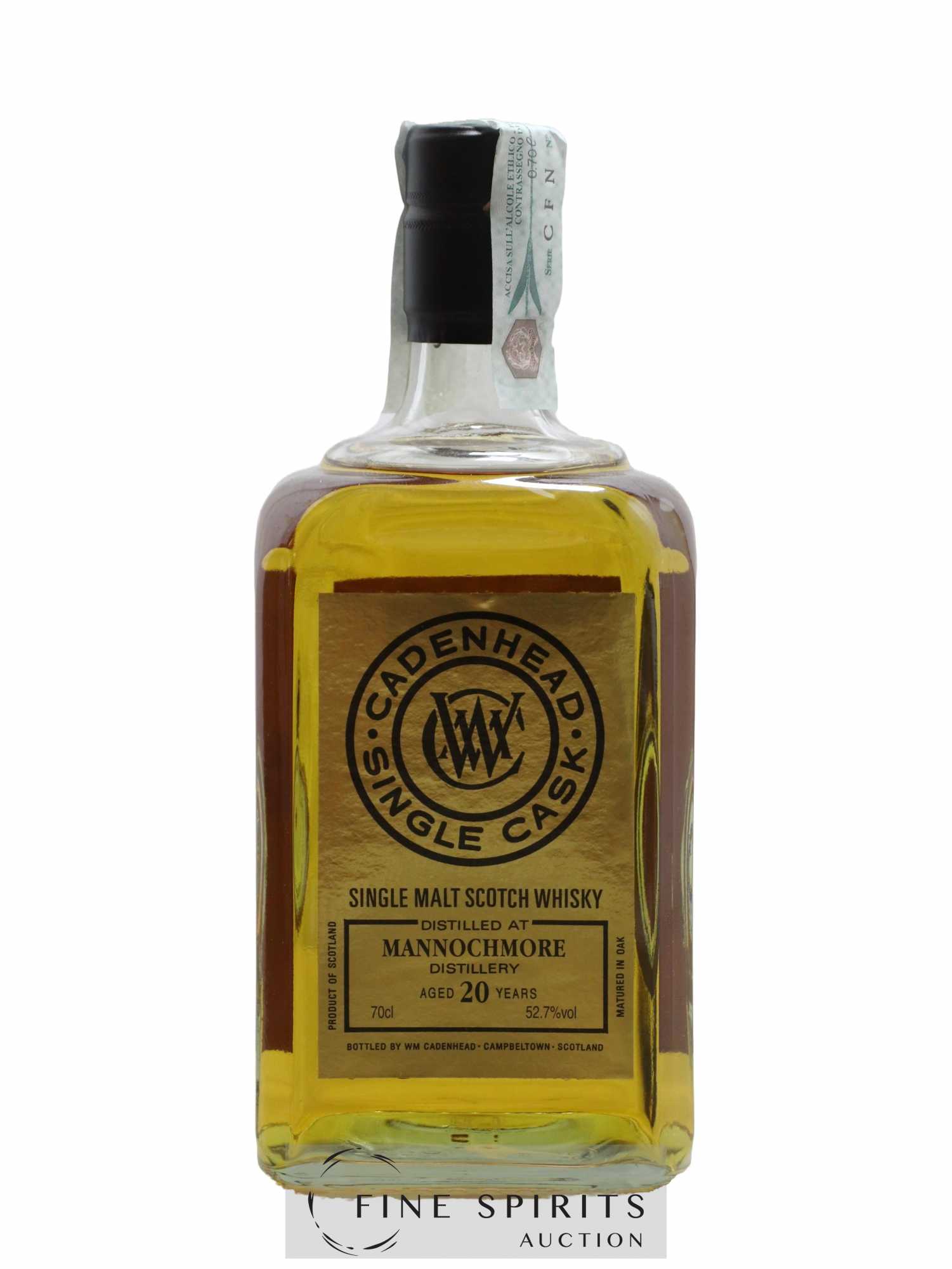 Buy Mannochmore 20 years 1997 Cadenhead's Bourbon Hogshead - One of 276 ...