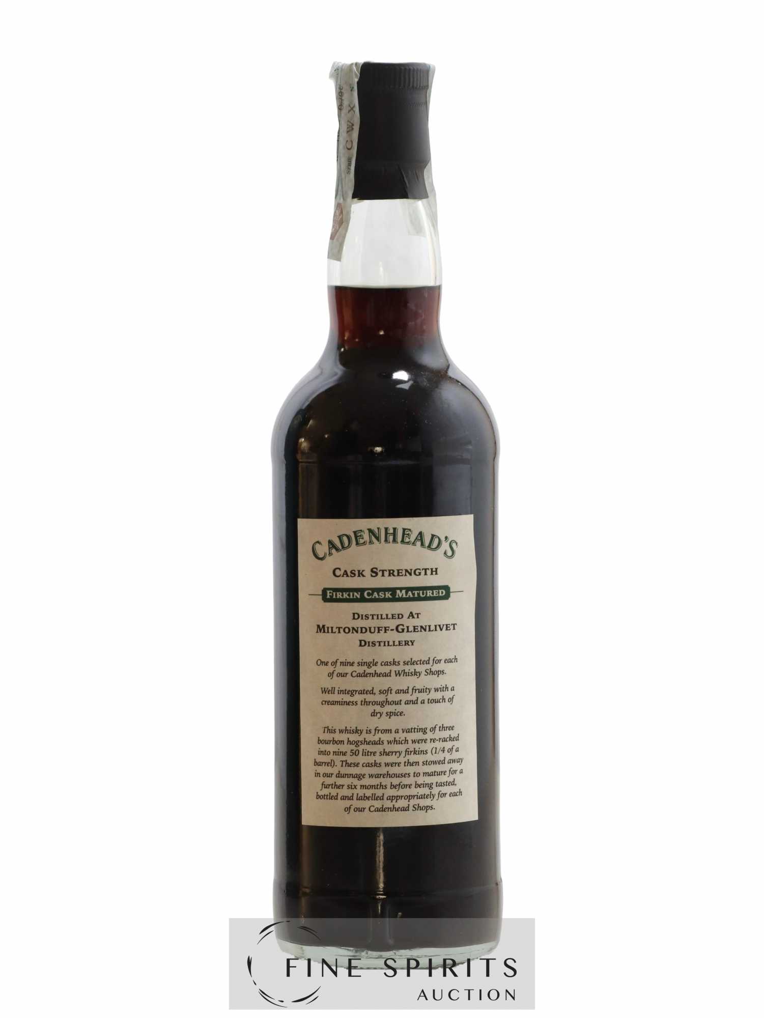Buy Miltonduff 10 years Cadenhead's Firkin Cask Matured Whisky Shop ...
