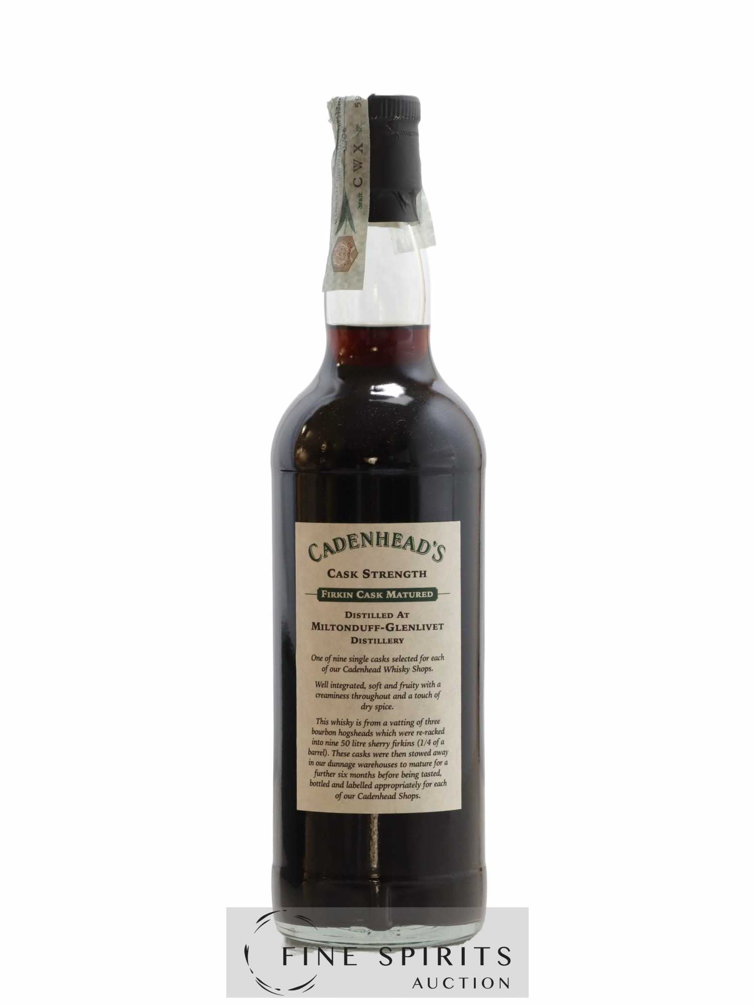Buy Miltonduff 10 years Cadenhead's Firkin Cask Matured Whisky Shop ...