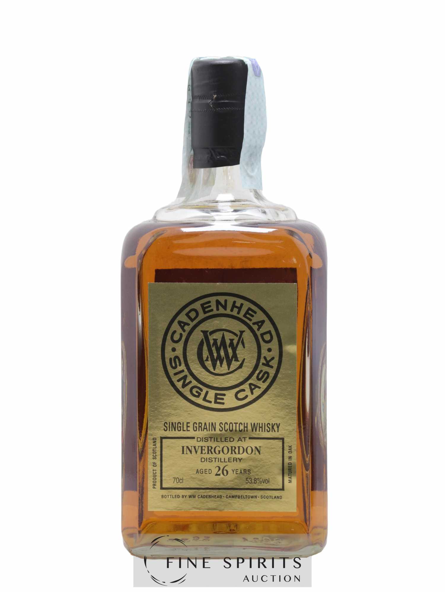 Buy Invergordon 26 years 1991 Cadenhead's Bourbon Hogshead - One of 156 ...