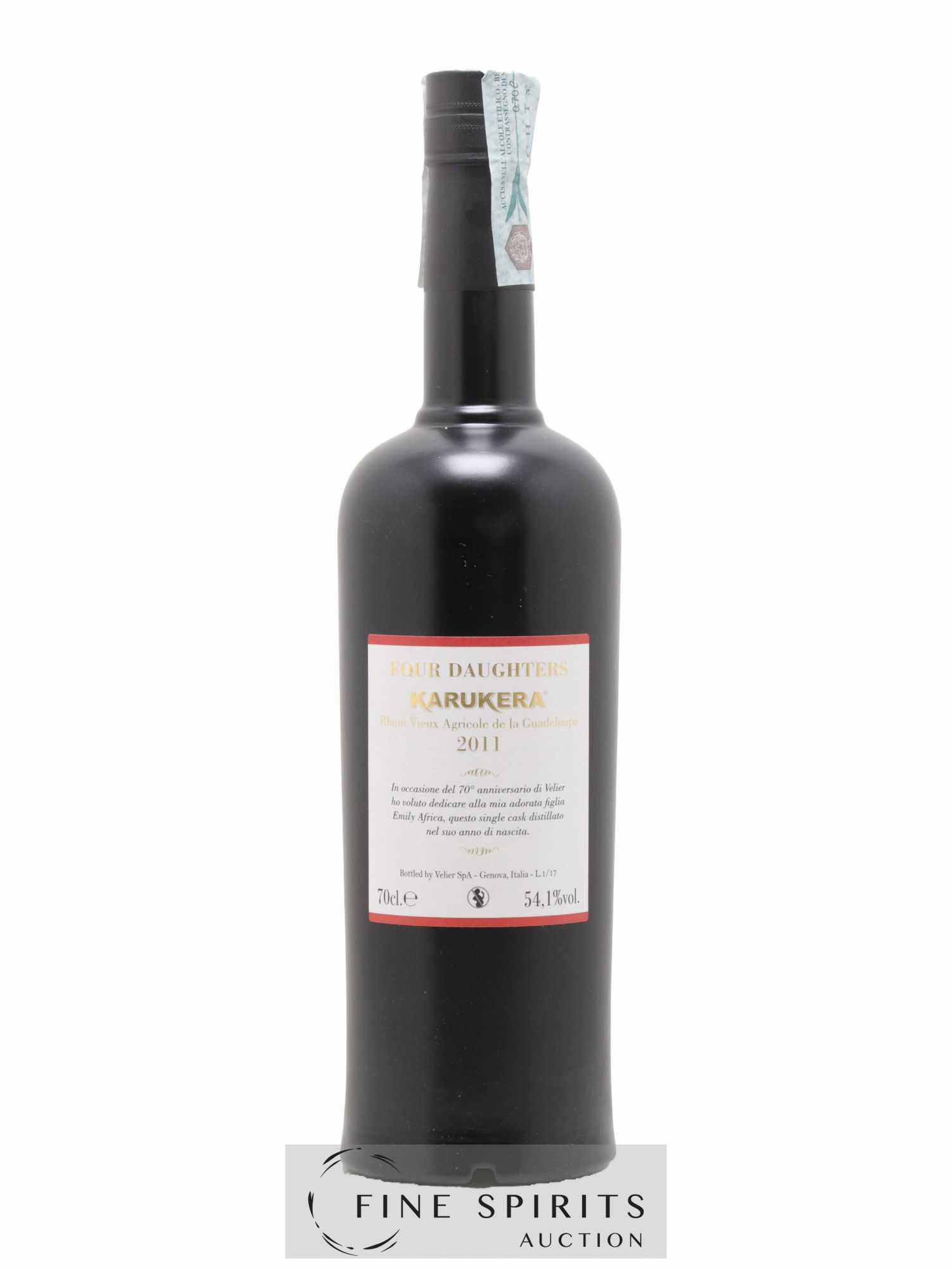 Acheter Karukera 6 years 2011 Velier Cask n°6 - bottled 2017 Velier ...
