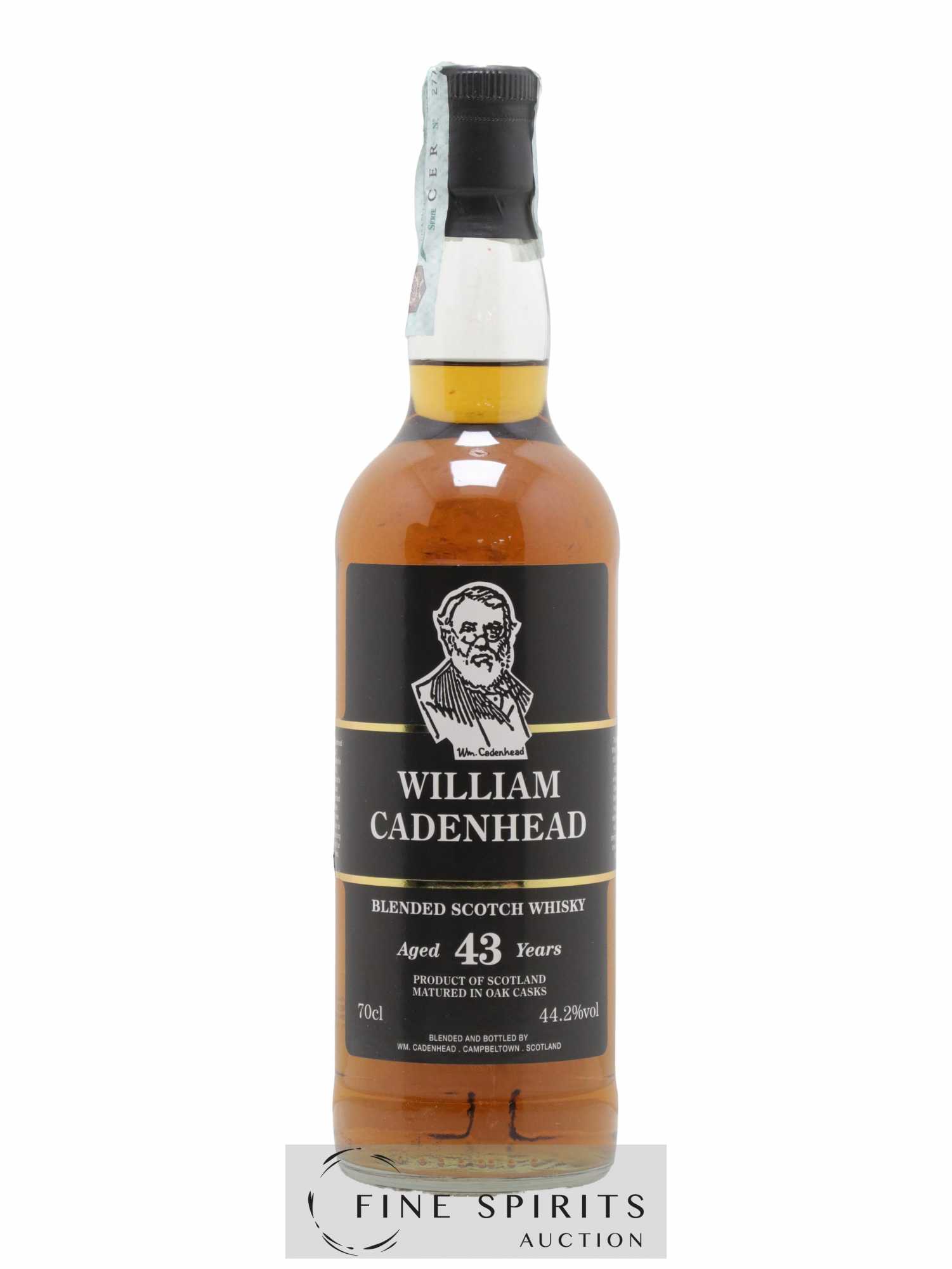 Acheter William Cadenhead 43 years Of. Oak Casks Matured (lot: 662)