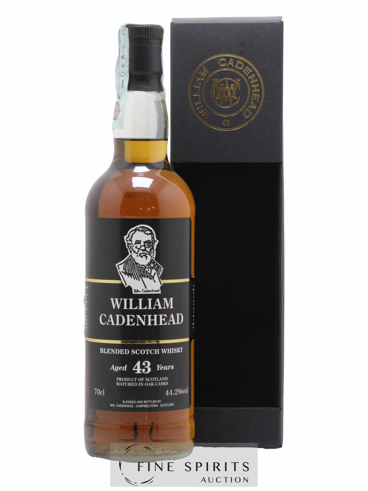 Acheter William Cadenhead 43 years Of. Oak Casks Matured (lot: 662)