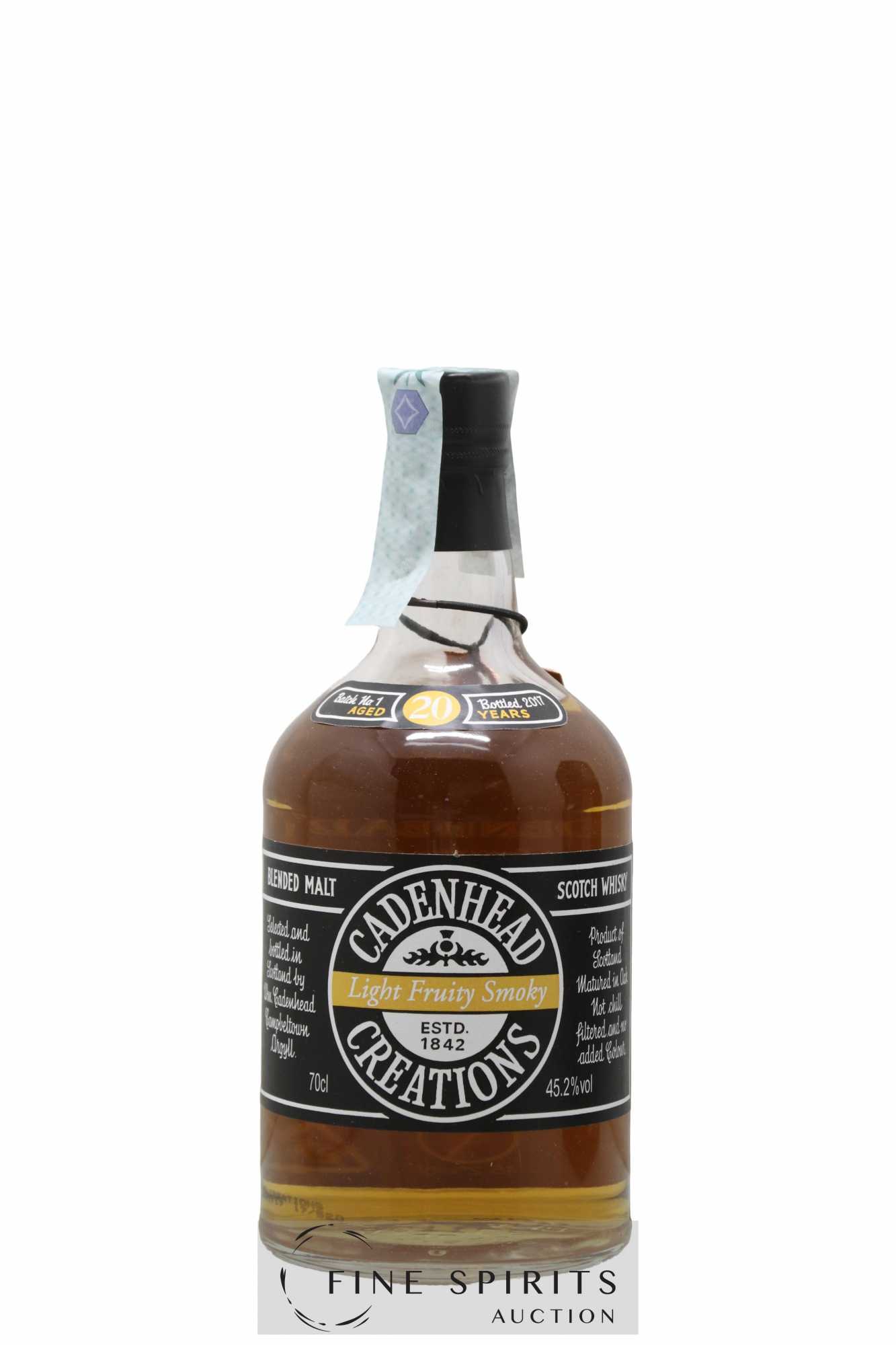Acheter Cadenhead Creations 20 years Of. Batch n°1 - bottled 2017 Light ...