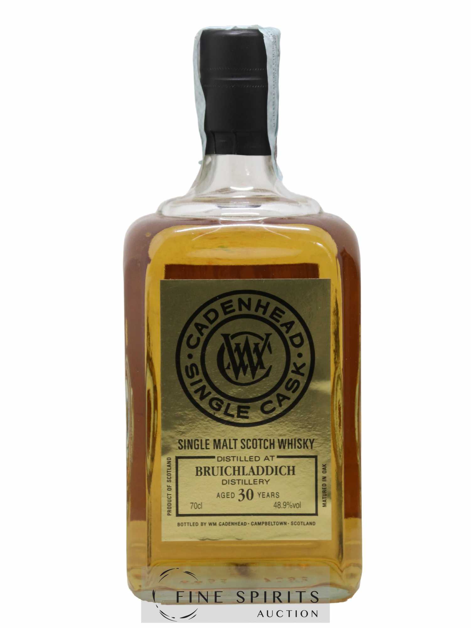 Acheter Bruichladdich 30 years 1988 Cadenhead's Bourbon Hogshead - One ...