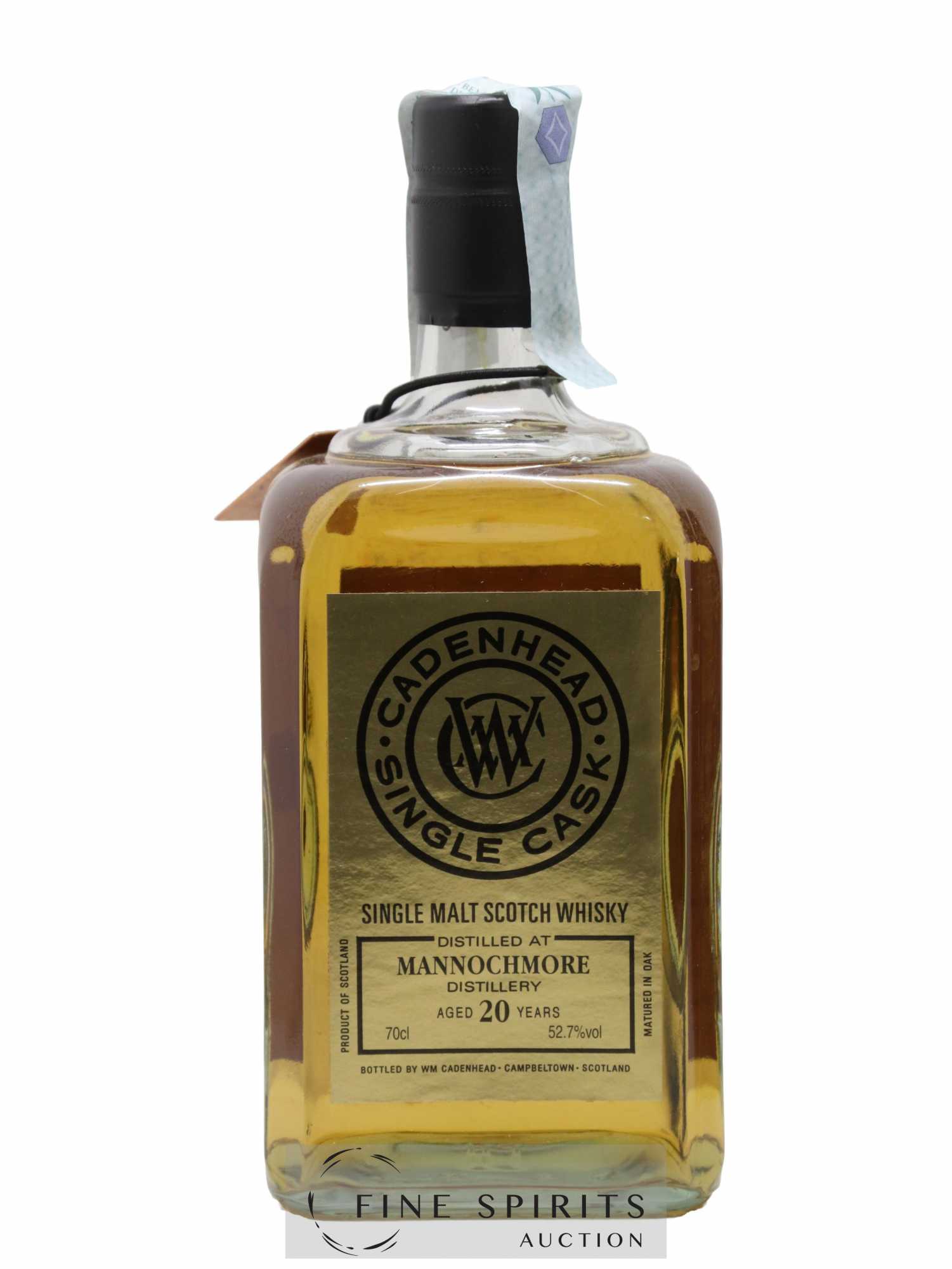 Buy Mannochmore 20 years 1997 Cadenhead's Bourbon Hogshead - One of 276 ...