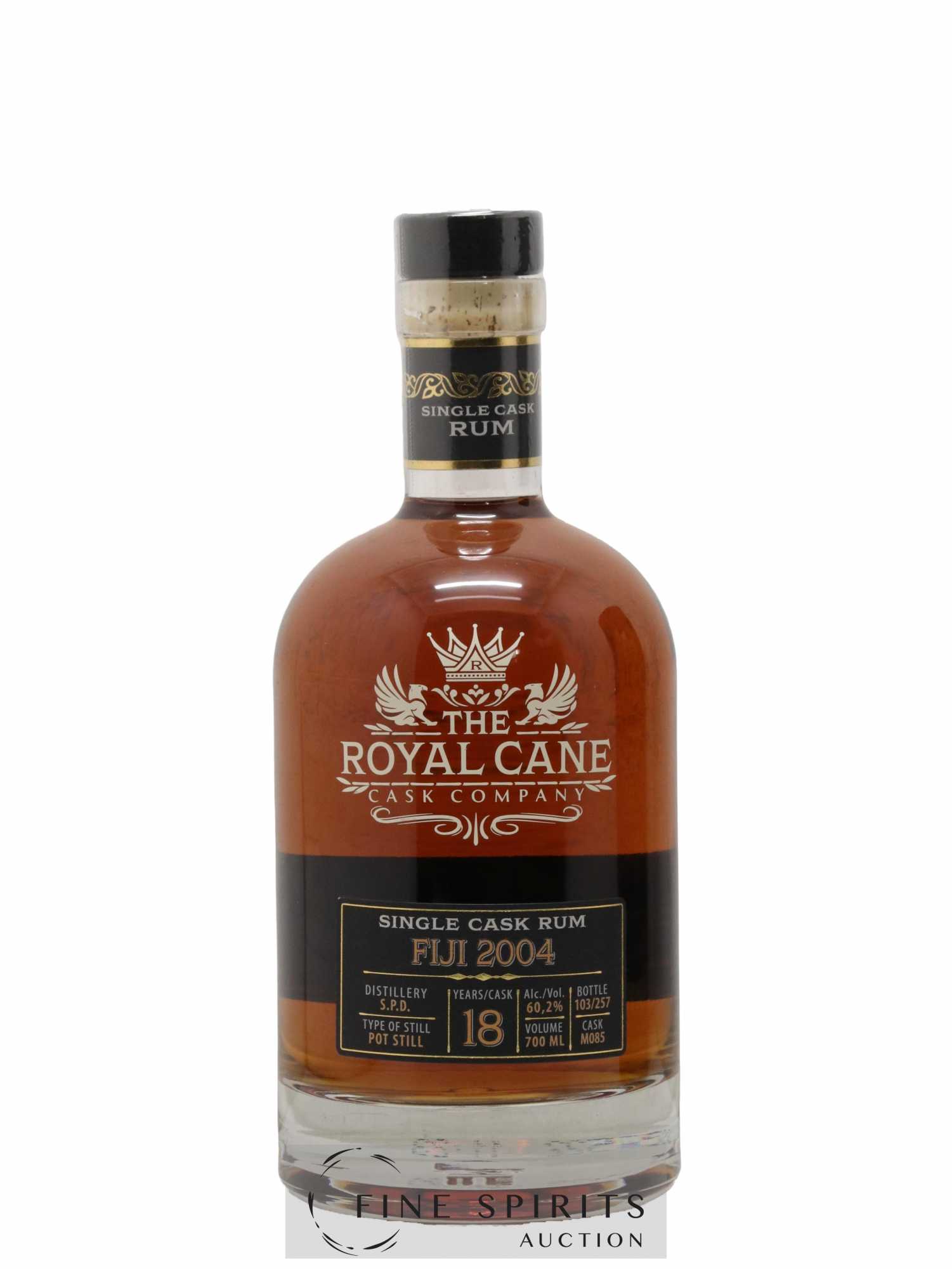 Buy S.P.D. 18 years 2004 The Royal Cane Cask Company Cask n°M085 - One ...