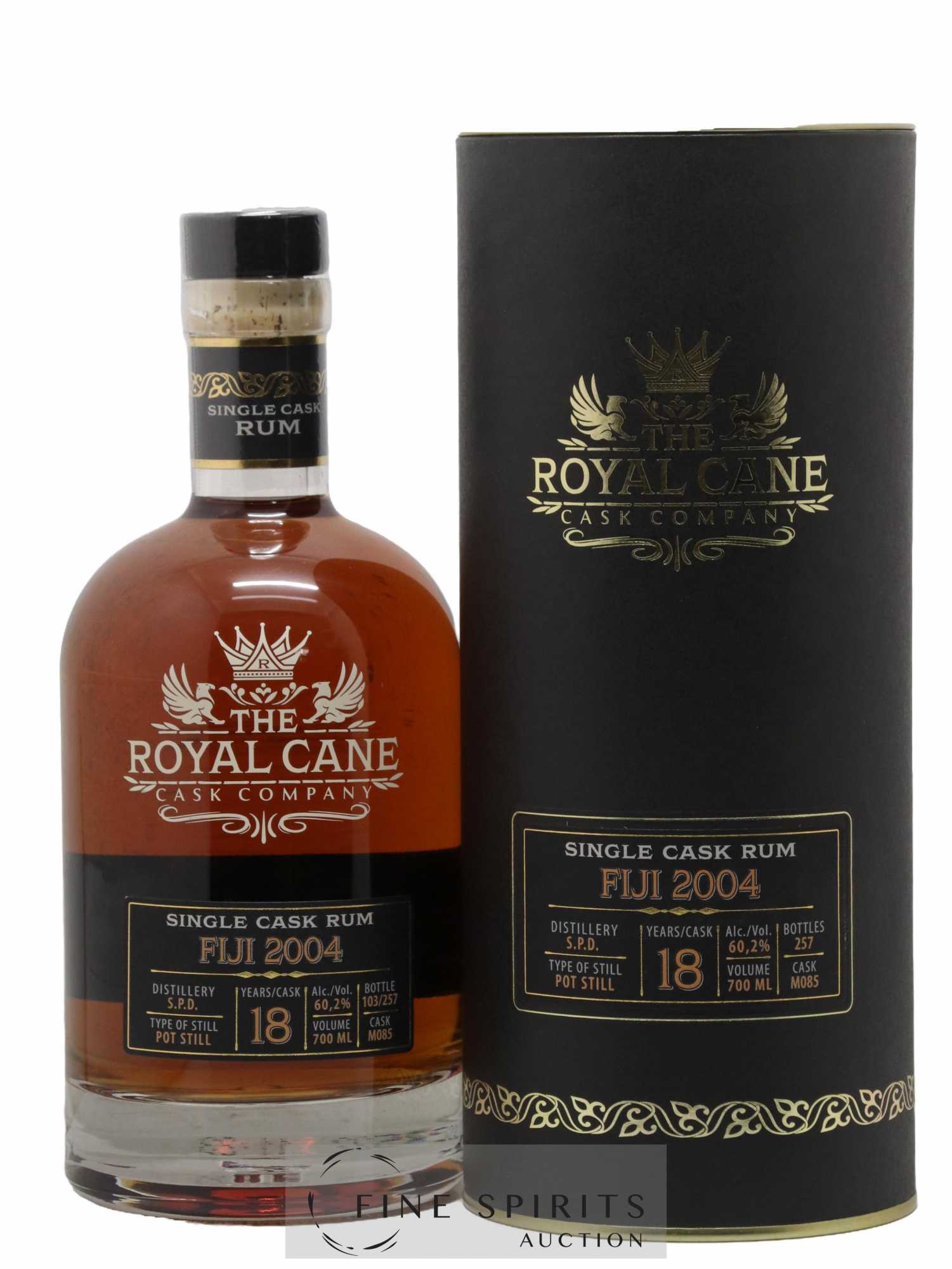 Buy S.P.D. 18 years 2004 The Royal Cane Cask Company Cask n°M085 - One ...