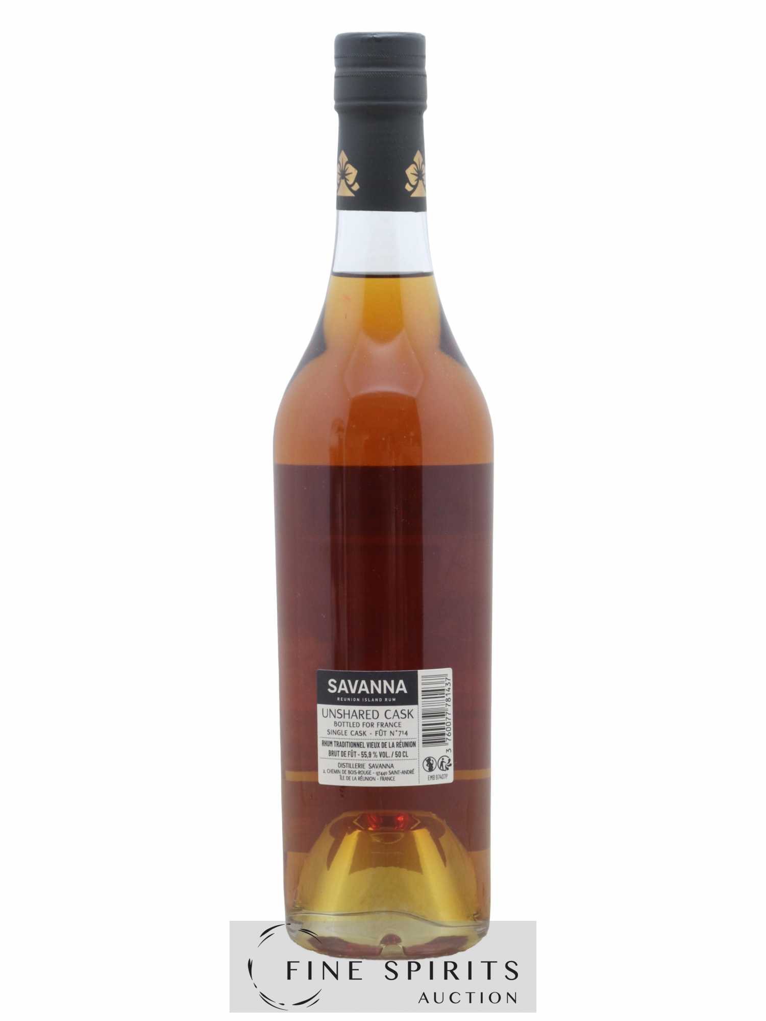 Acheter Savanna 6 years Of. Unshared Cask Fût n°714 - One of 725 ...