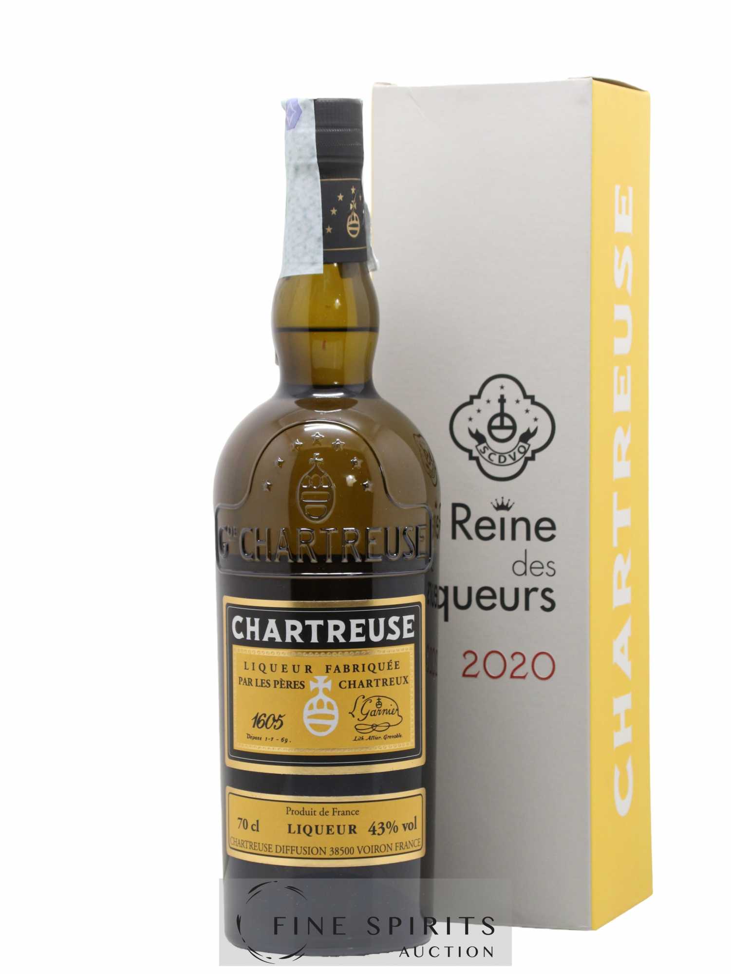 Acheter Chartreuse Of. Jaune - Reine des Liqueurs Mise 2020 - 1350 ...